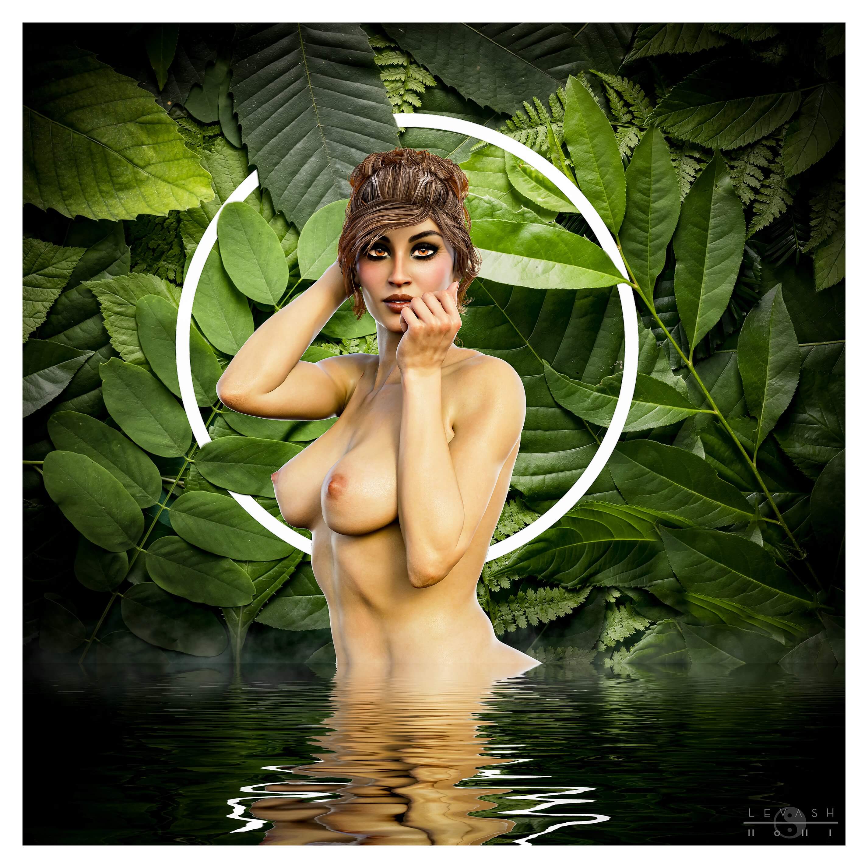A Vision Of Loveliness 3d Render Digital Art By 3d4u2c 5491