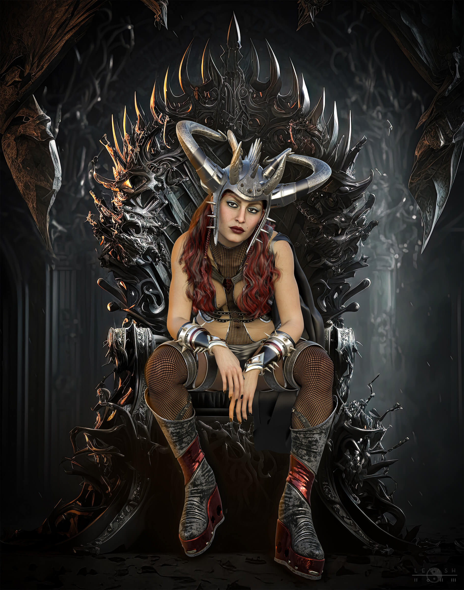 HEAVY IS THE HEAD THAT WEARS THE CROWN 3D Render by 3D4U2C