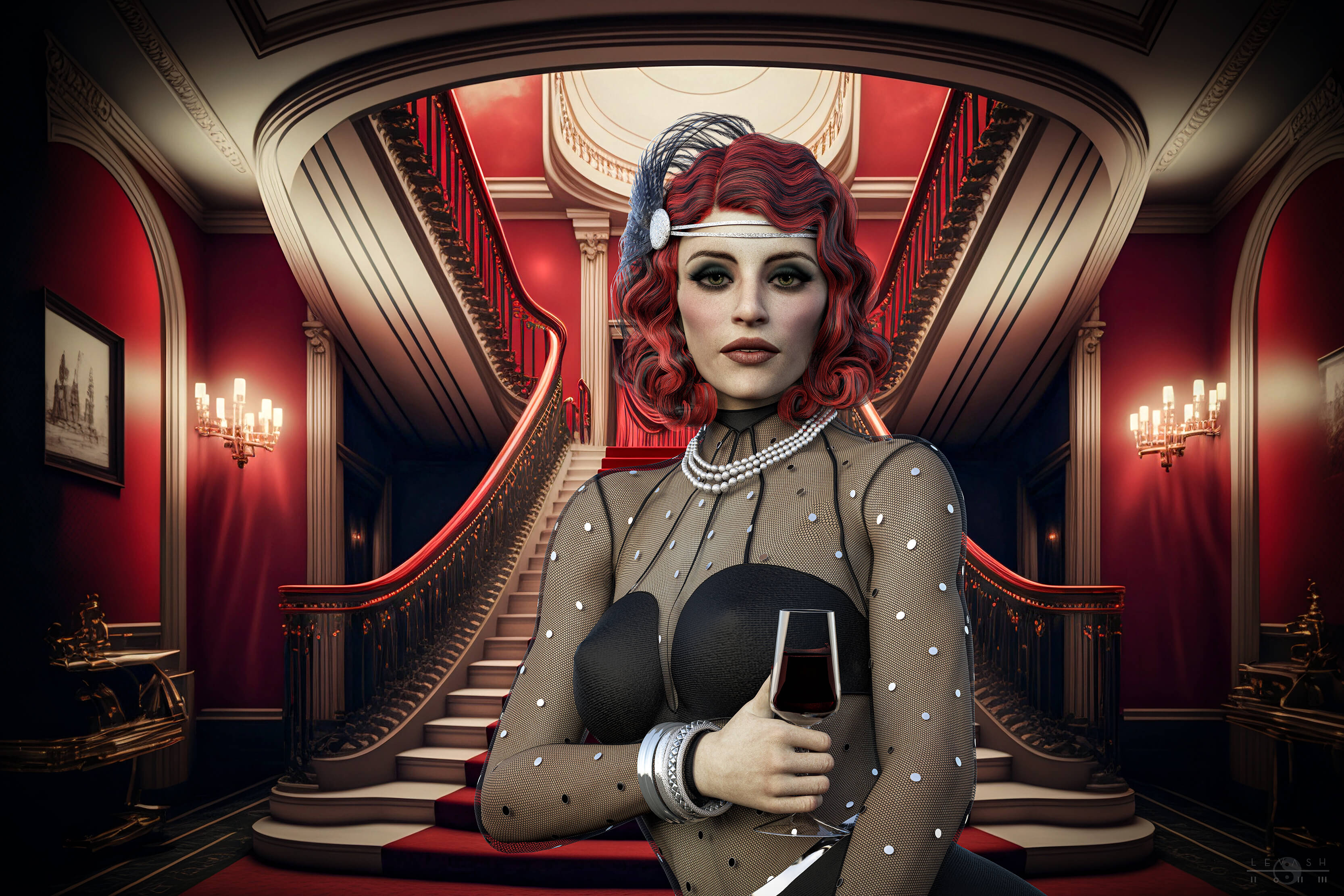 RED AKA 3D Render | RenderHub Gallery