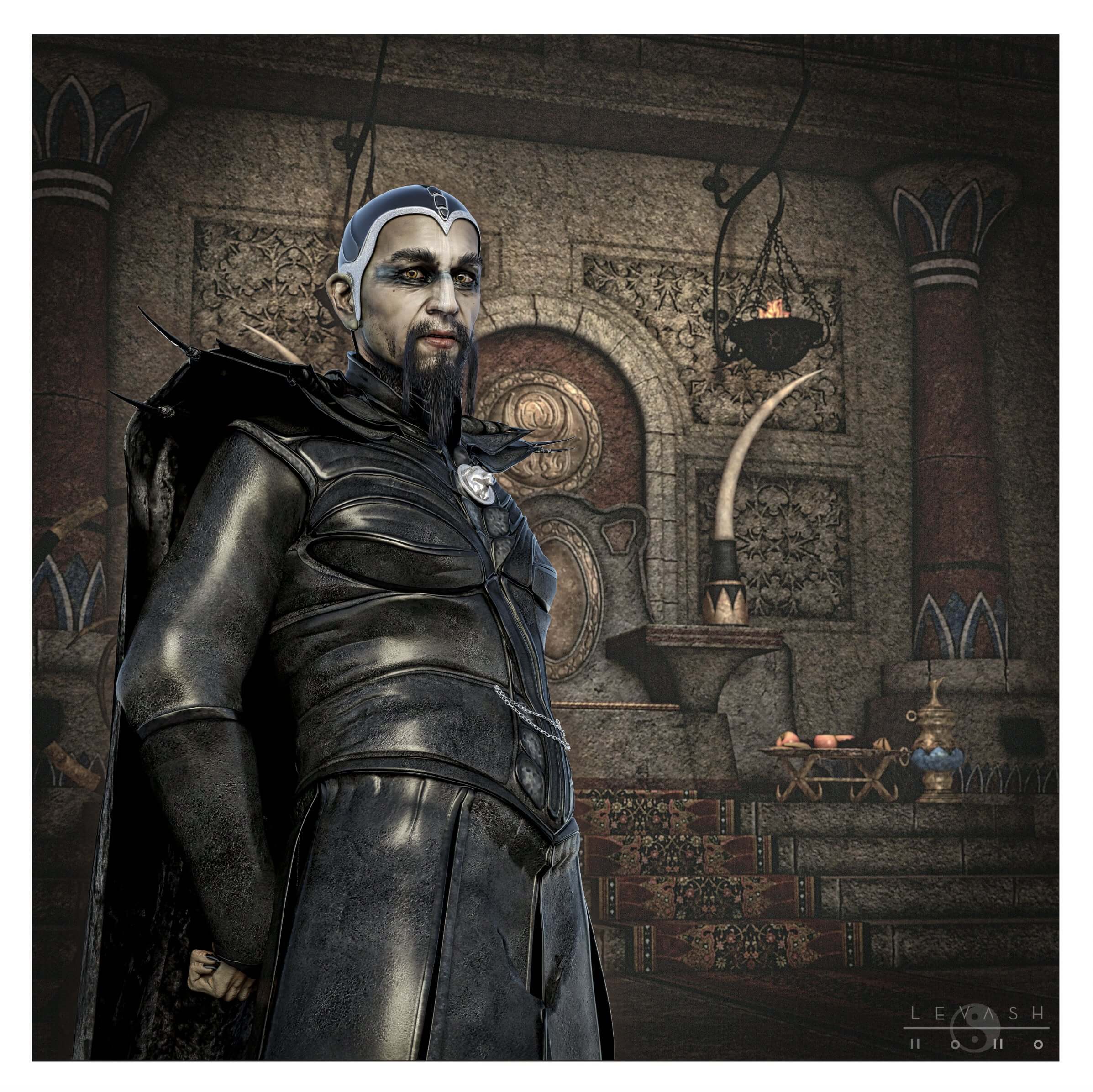 THE EMPEROR MING CHARACTER 3D Render, Digital Art by 3D4U2C