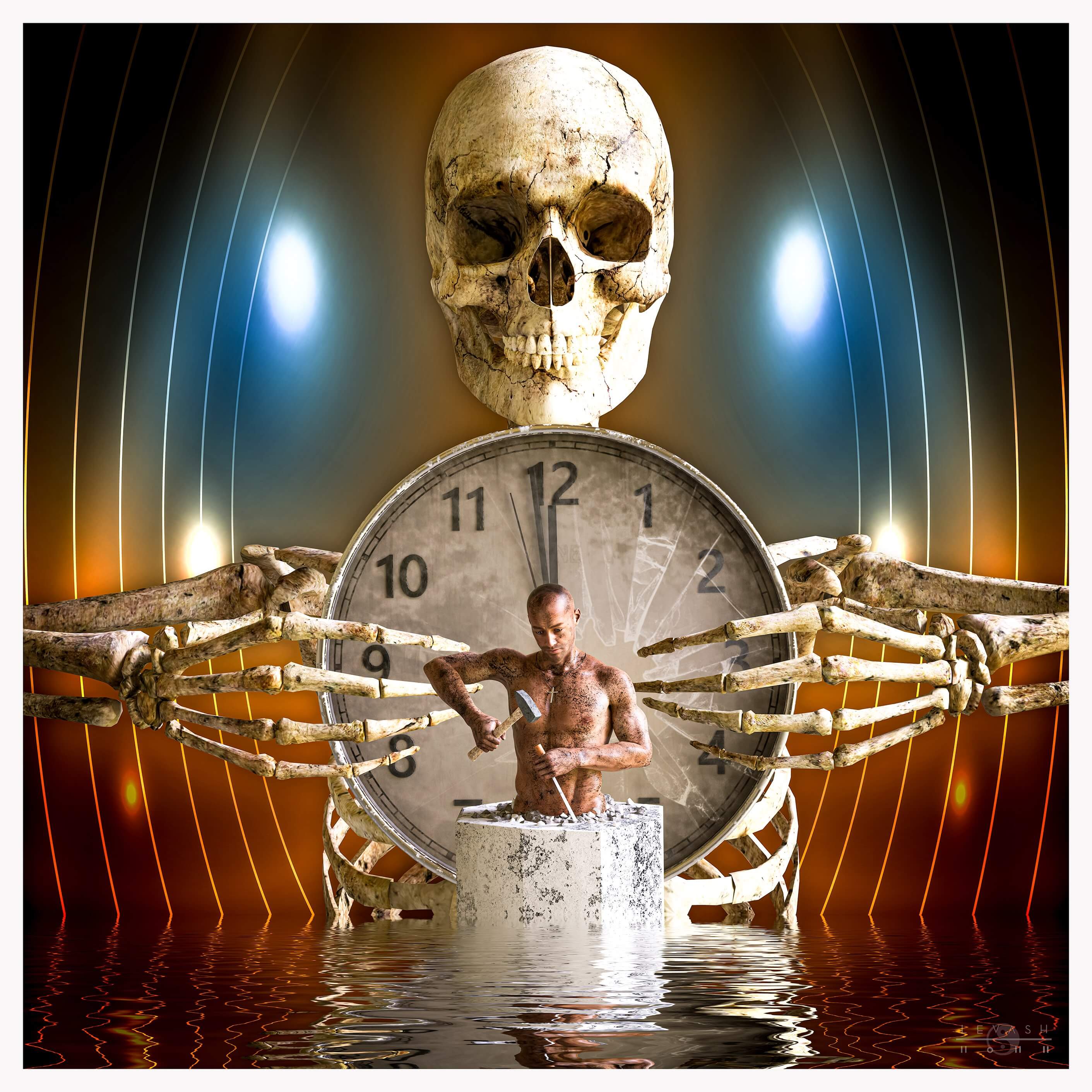 THE TEST 3D Render, Digital Art by 3D4U2C