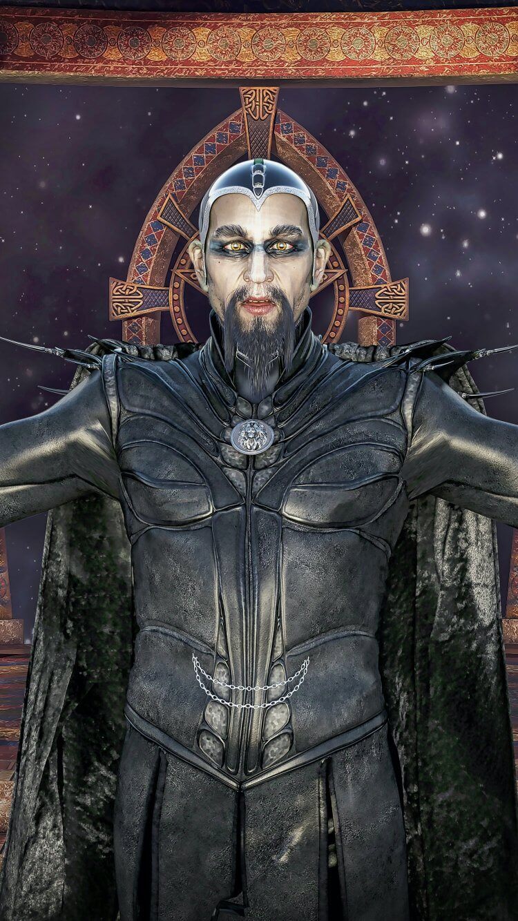 The Dark Wizard 3D Desktop HD Wallpaper