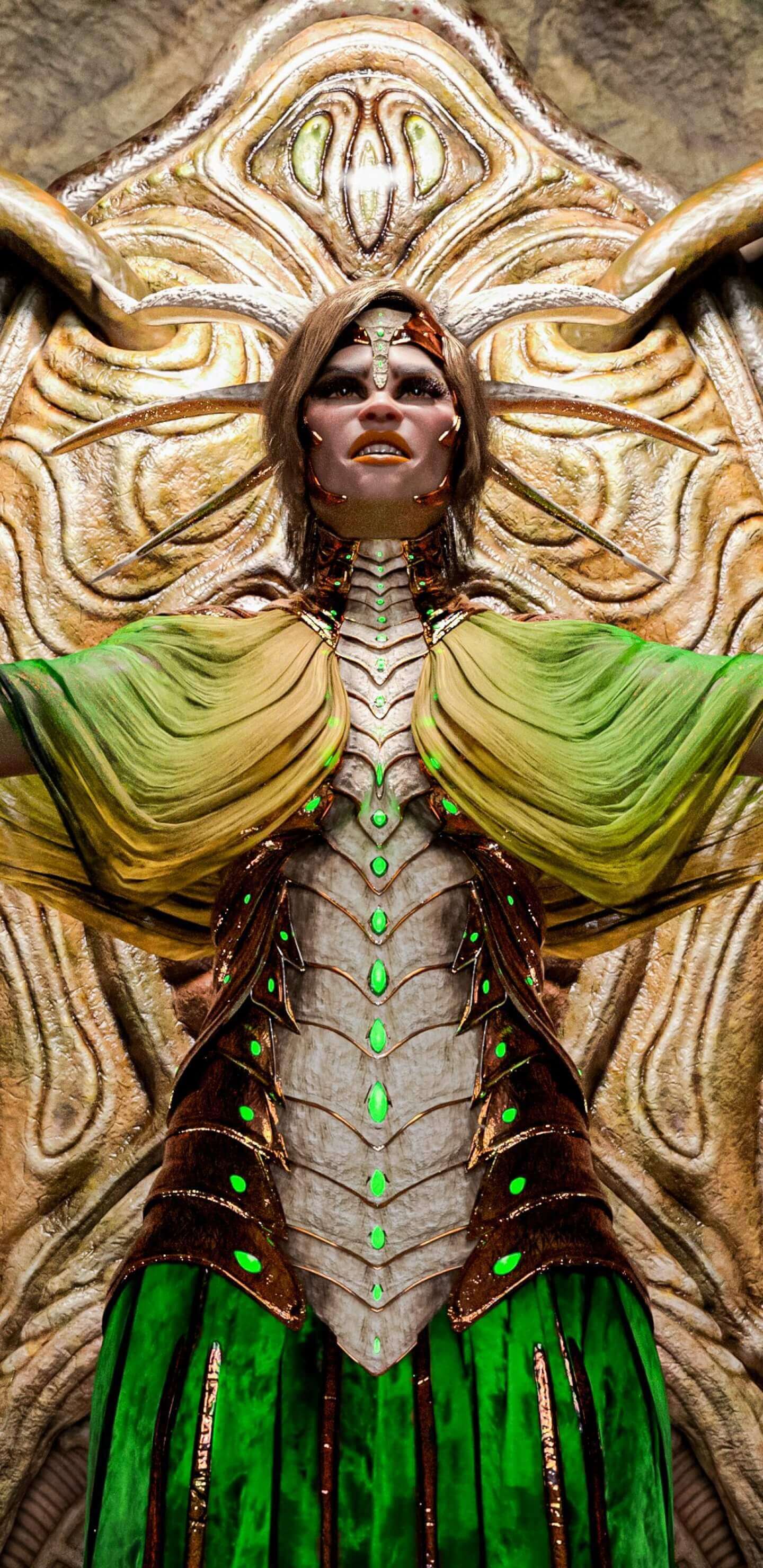 THE EVIL QUEEN 3D Desktop HD Wallpaper