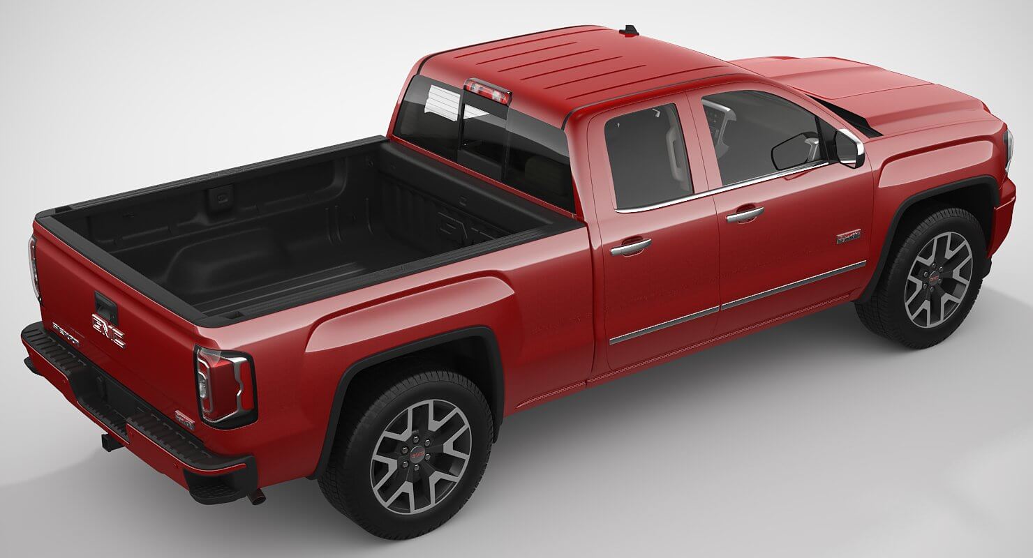 2017 GMC Sierra 1500 Double Cab All Terrain - 3D Model by 3dacuvision
