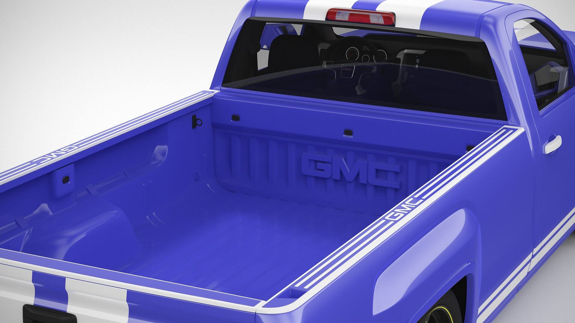 2018 GMC Sierra 1500 Custom - 3D Model by 3dacuvision