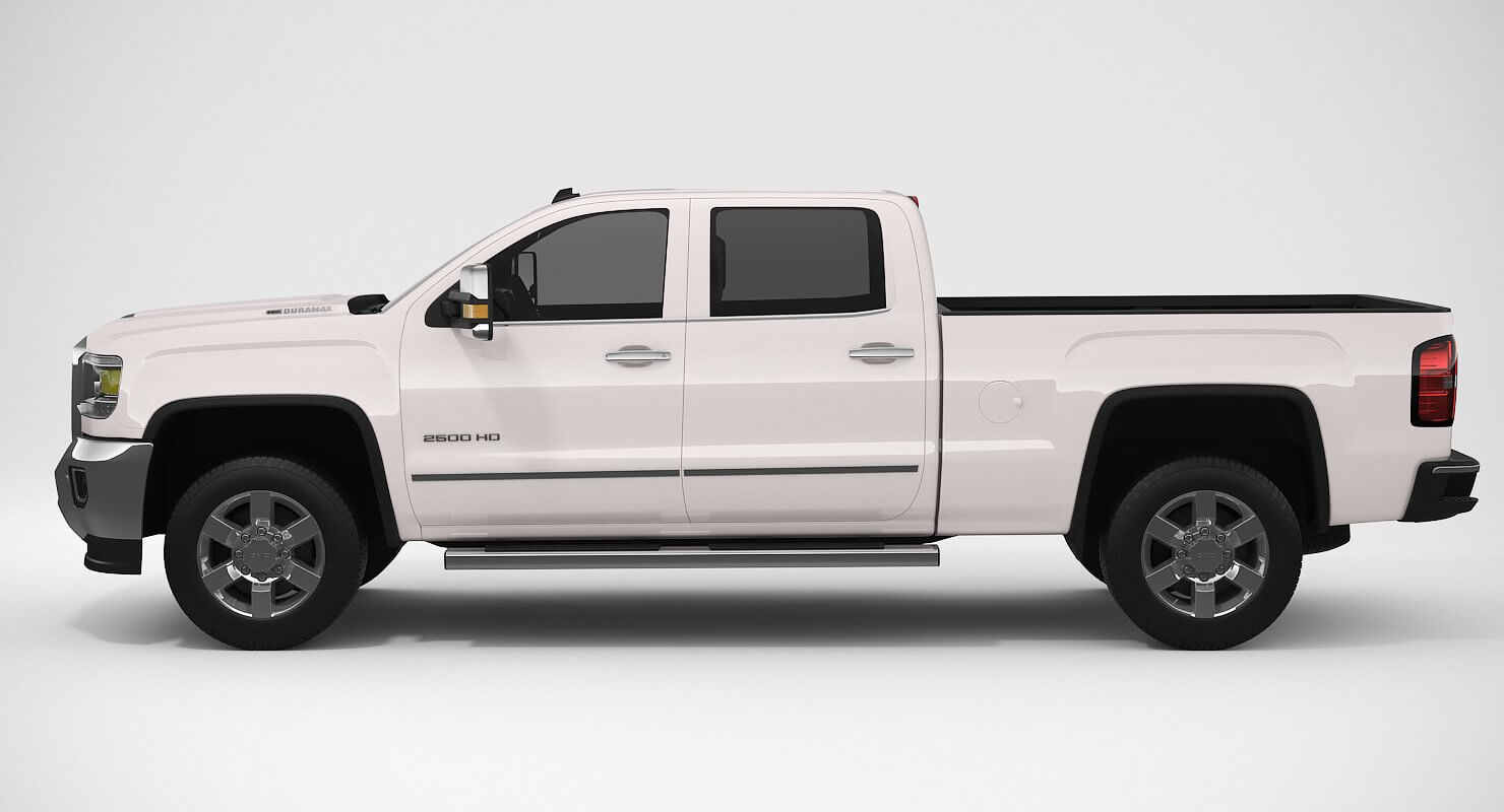 2018 GMC Sierra 2500HD - 3D Model by 3dacuvision