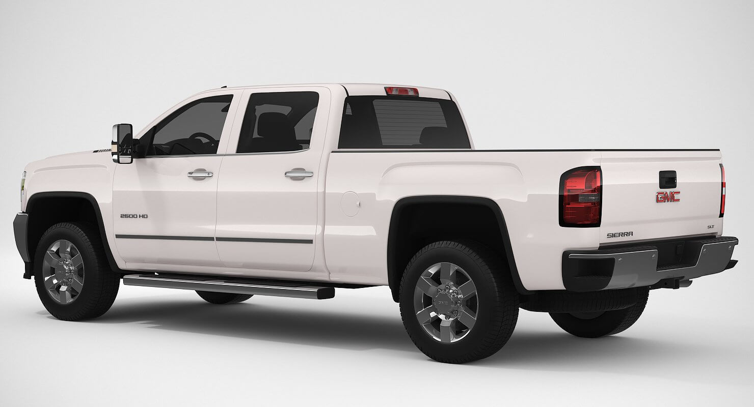 2018 GMC Sierra 2500HD - 3D Model by 3dacuvision