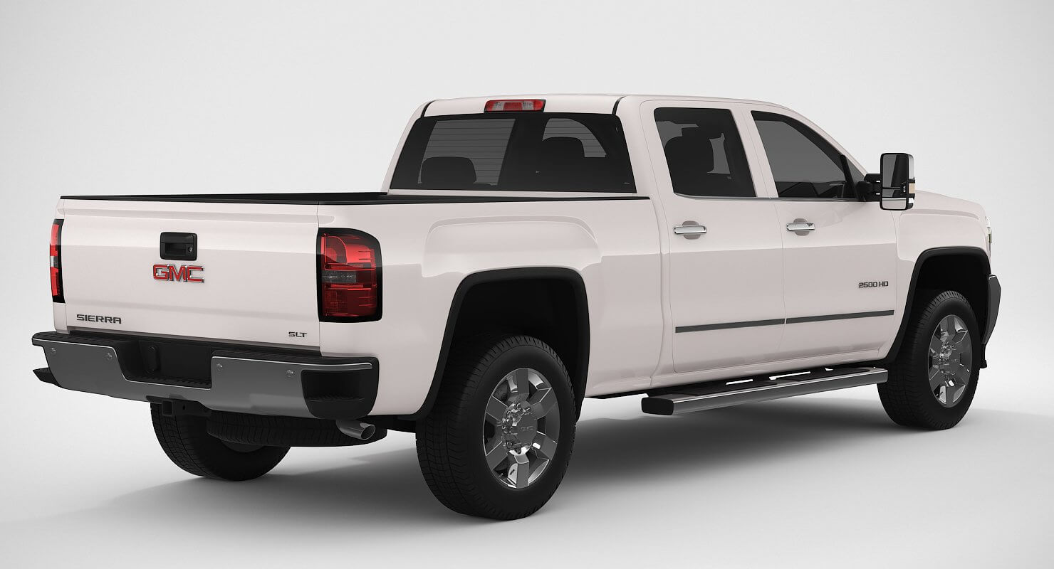 2018 GMC Sierra 2500HD - 3D Model by 3dacuvision