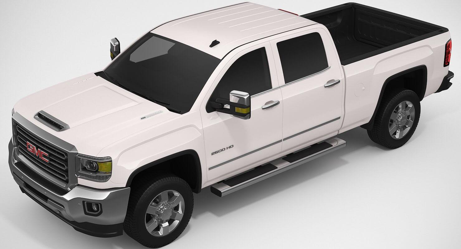 2018 GMC Sierra 2500HD - 3D Model by 3dacuvision