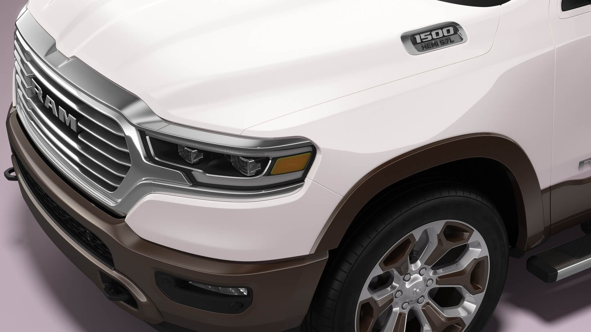 2023 Ram 1500 Limited Longhorn - 3D Model by 3dacuvision