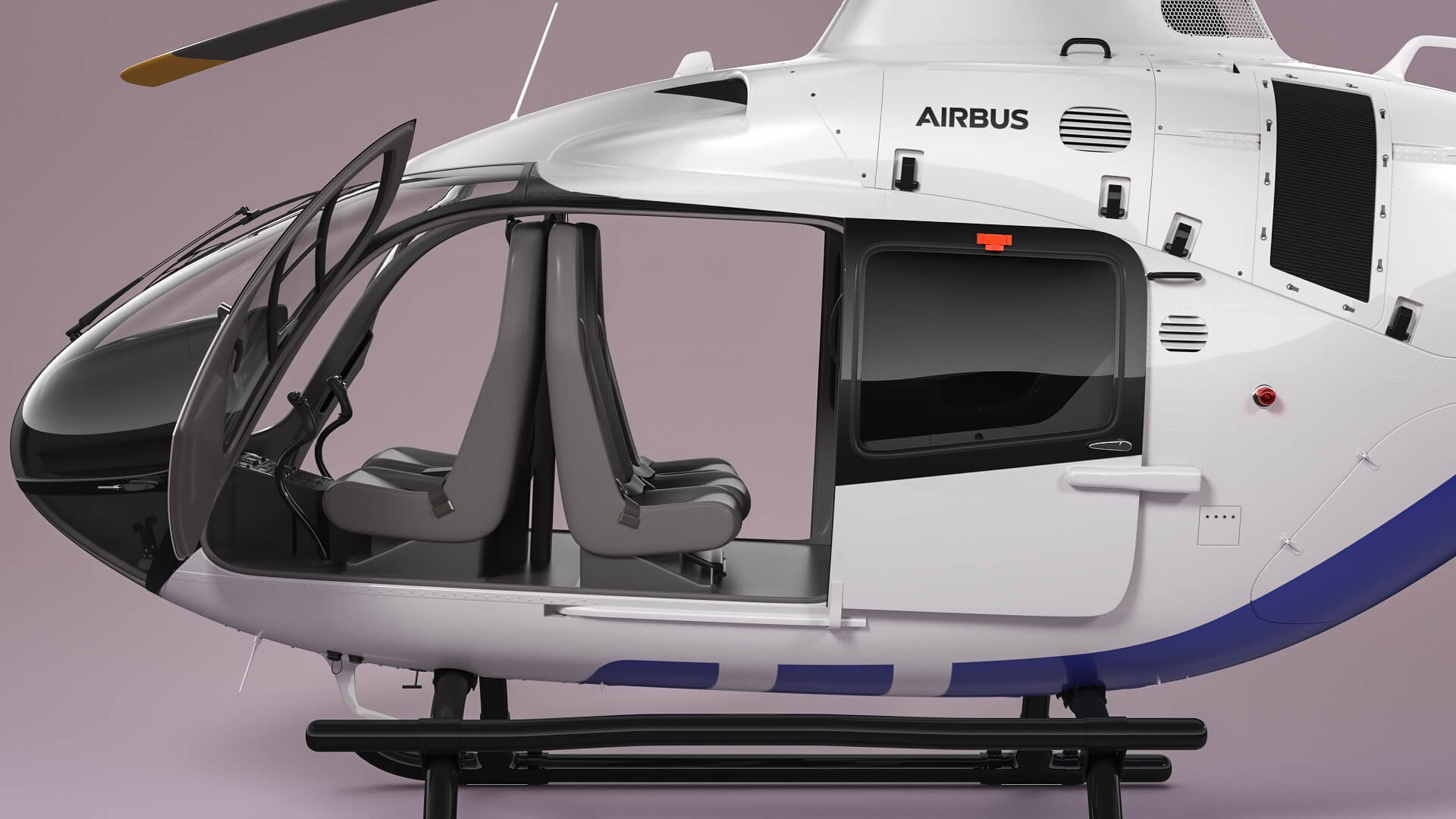 Airbus Helicopter H135 - 3D Model by 3dacuvision