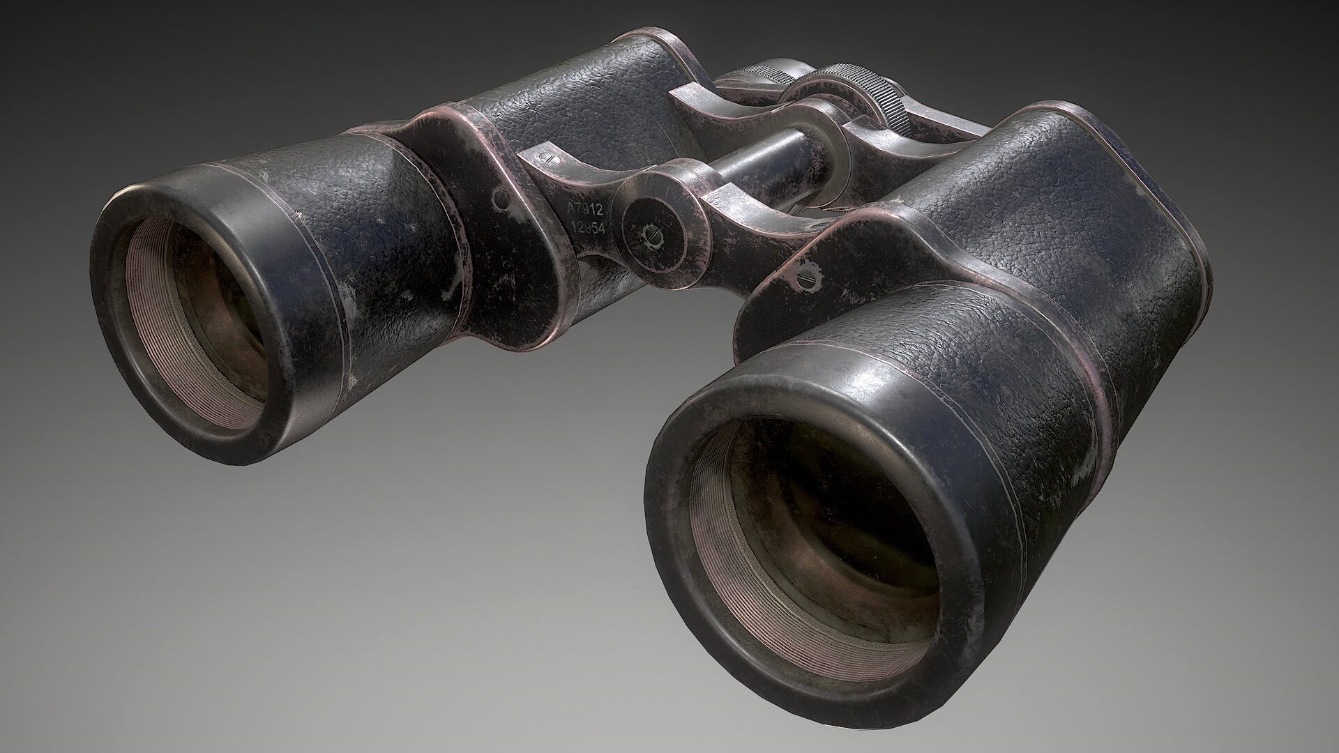 Game Ready Binoculars - 3D Model by 3dacuvision