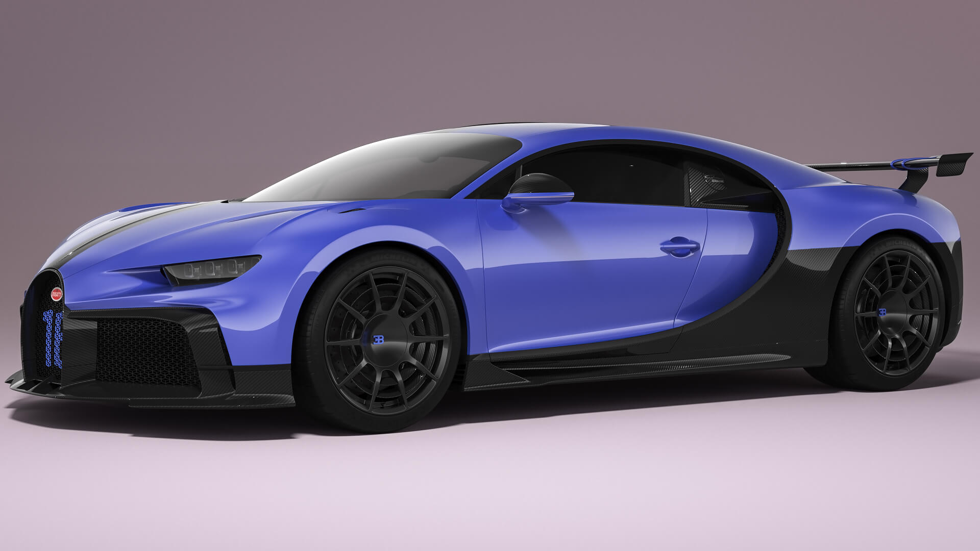 Bugatti Chiron Pur Sport - 3D Model by 3dacuvision