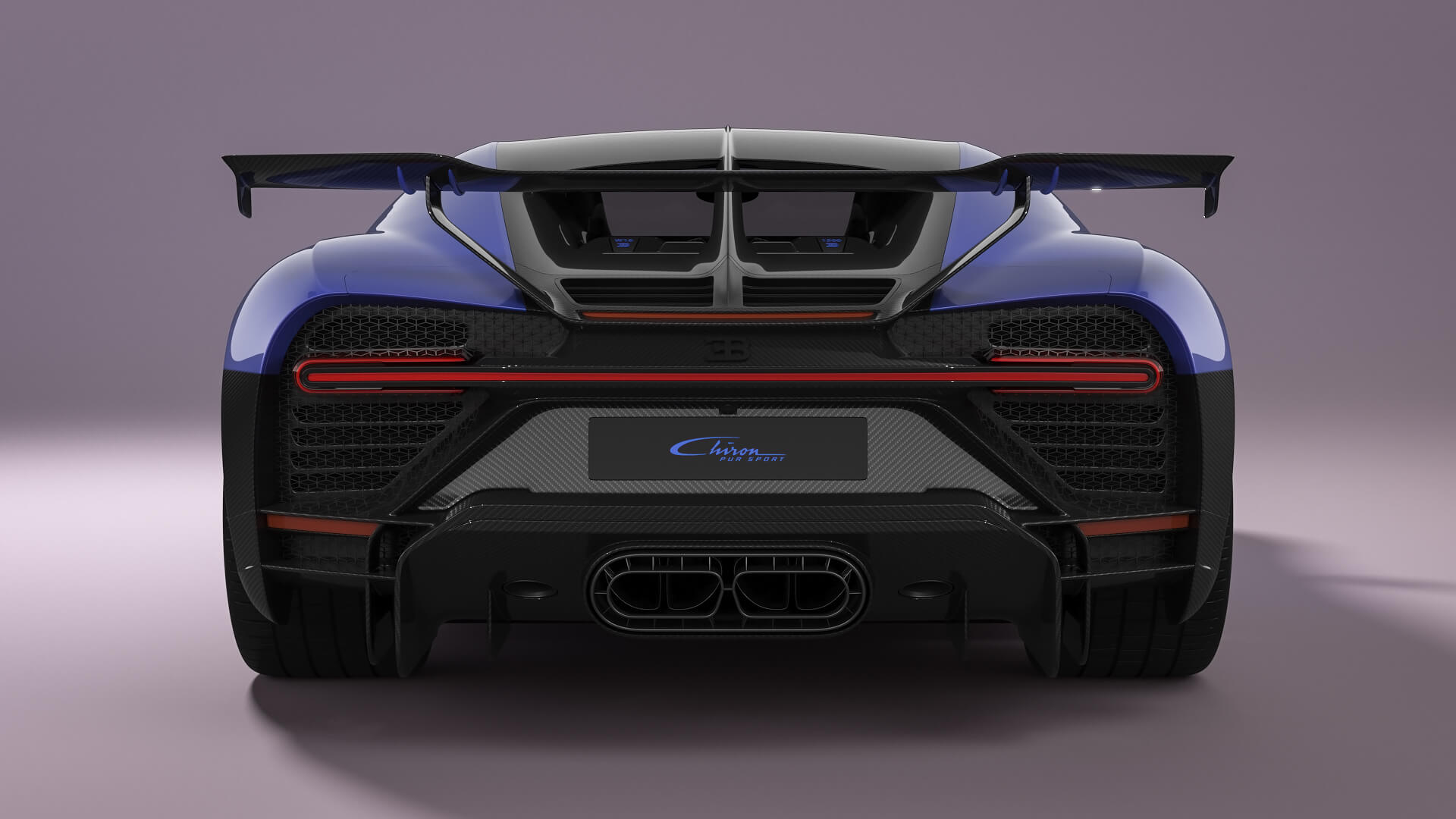 Bugatti Chiron Pur Sport - 3D Model by 3dacuvision