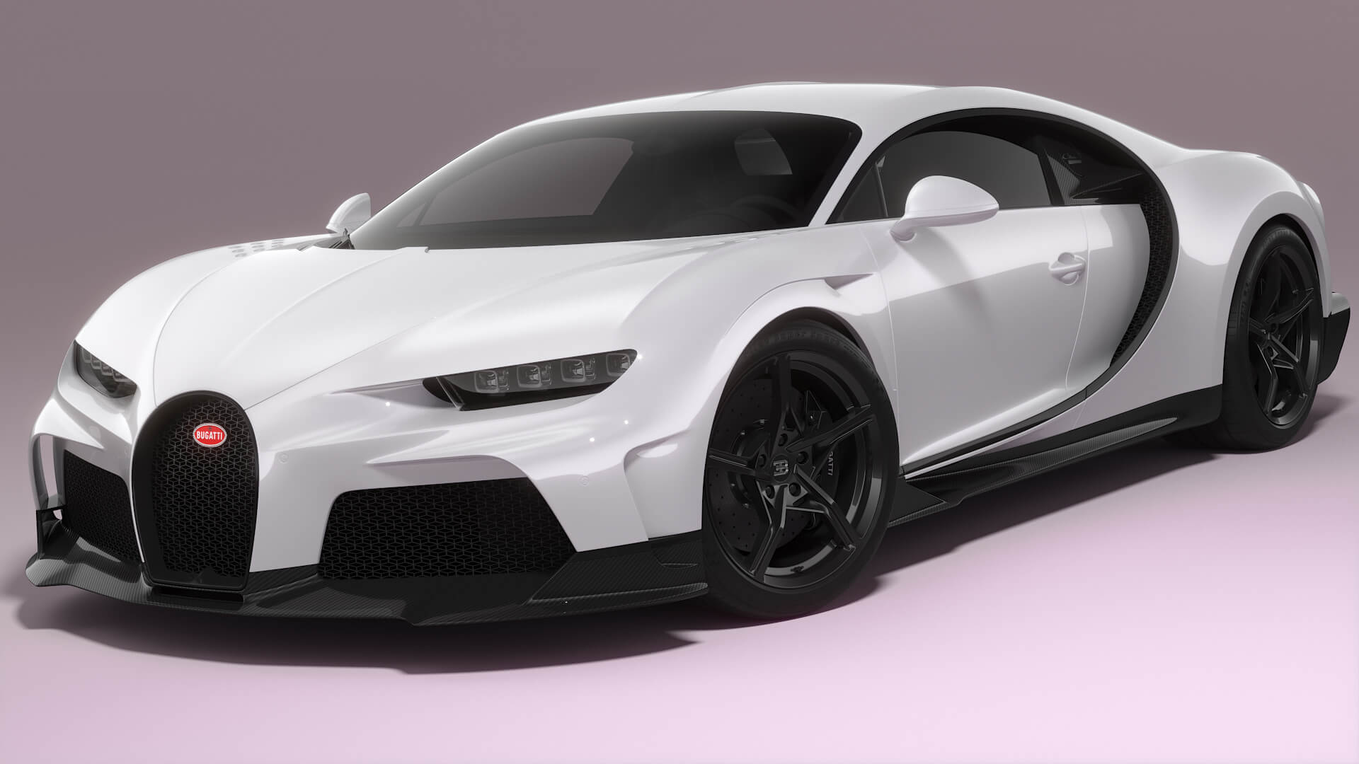 Bugatti Chiron Super Sport - 3D Model by 3dacuvision