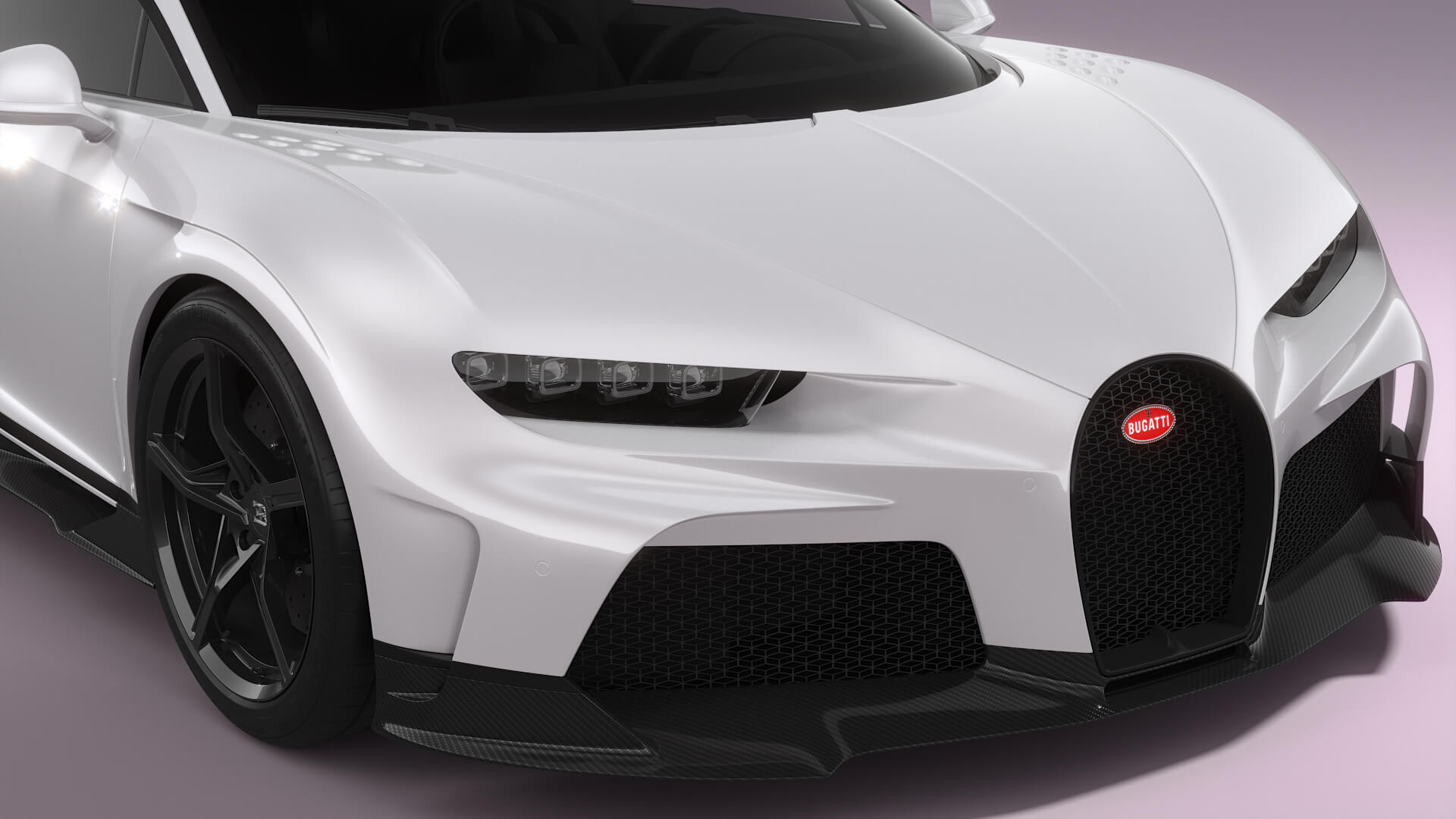 Bugatti Chiron Super Sport - 3D Model by 3dacuvision