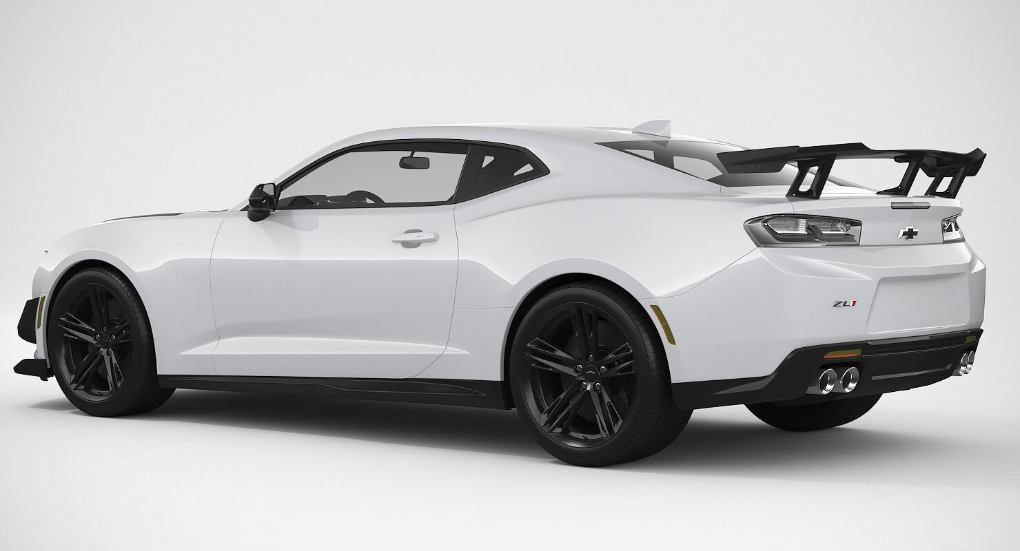 Chevrolet Camaro ZL1 1LE 2018 - 3D Model by 3dacuvision