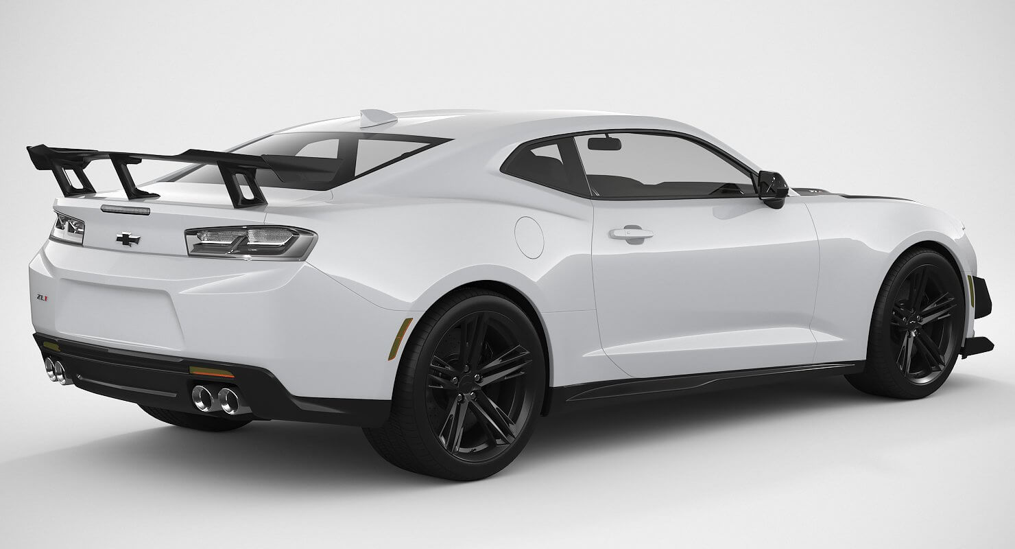 Chevrolet Camaro ZL1 1LE 2018 - 3D Model by 3dacuvision