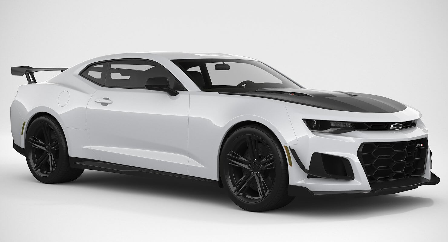 Chevrolet Camaro ZL1 1LE 2018 - 3D Model by 3dacuvision