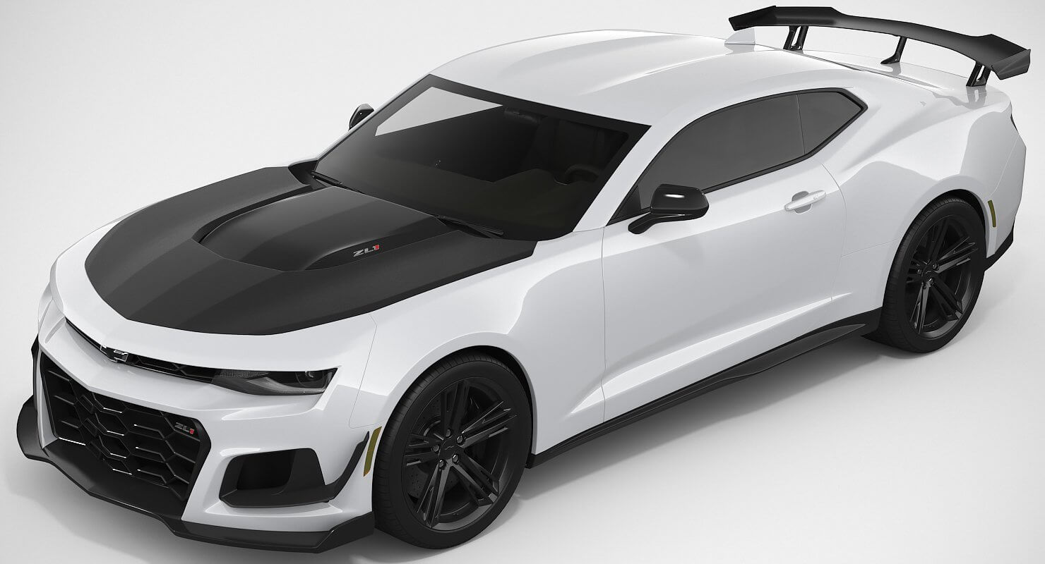 Chevrolet Camaro ZL1 1LE 2018 - 3D Model by 3dacuvision