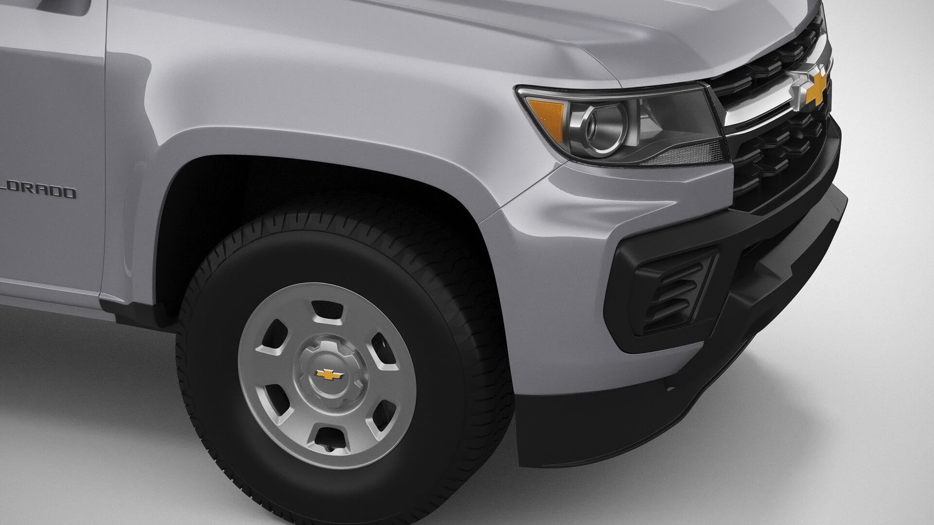 Chevrolet Colorado 2022 - 3D Model by 3dacuvision