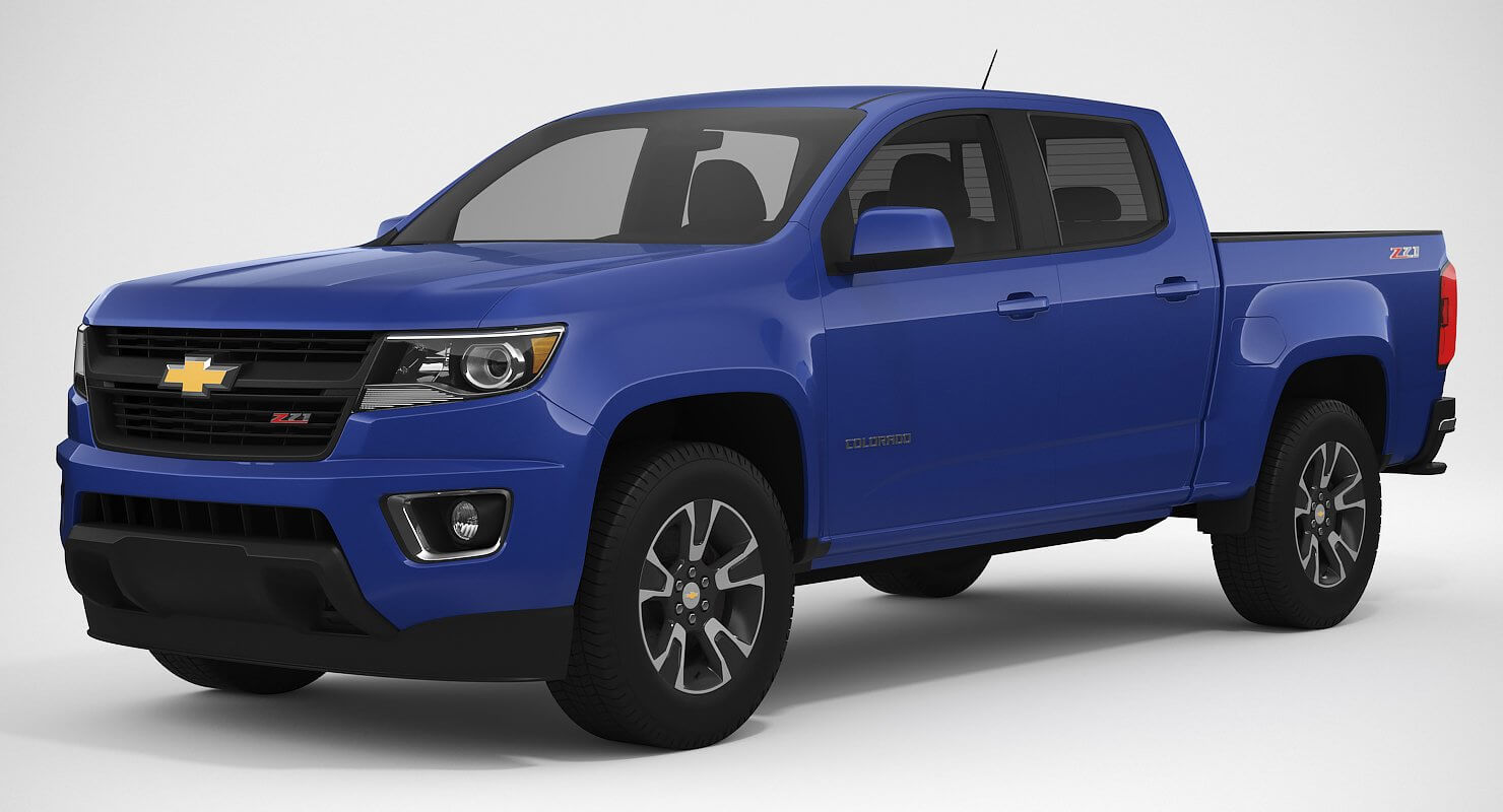 Chevrolet Colorado Z71 2018 - 3D Model by 3dacuvision