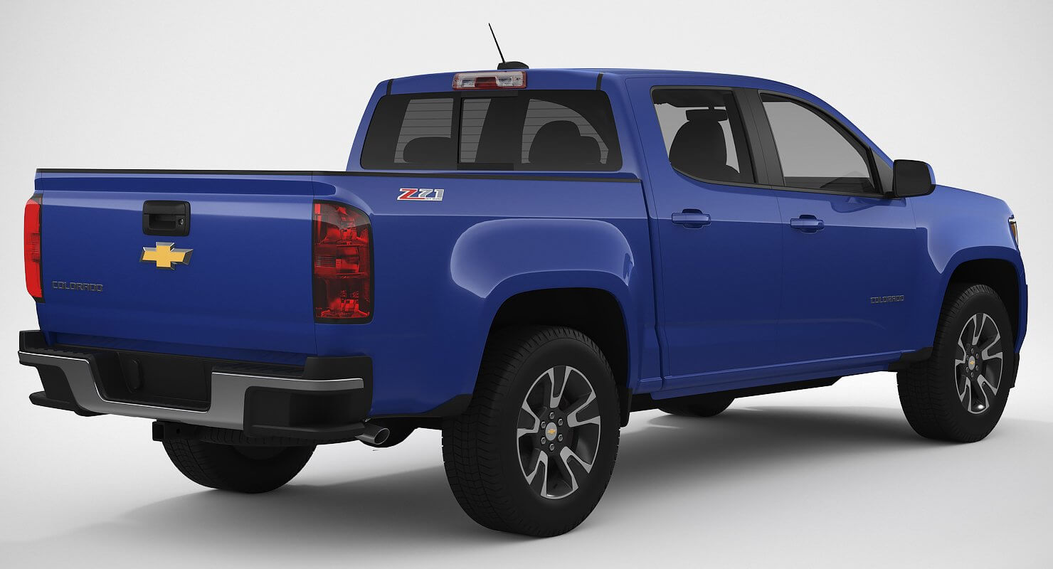 Chevrolet Colorado Z71 2018 - 3D Model by 3dacuvision