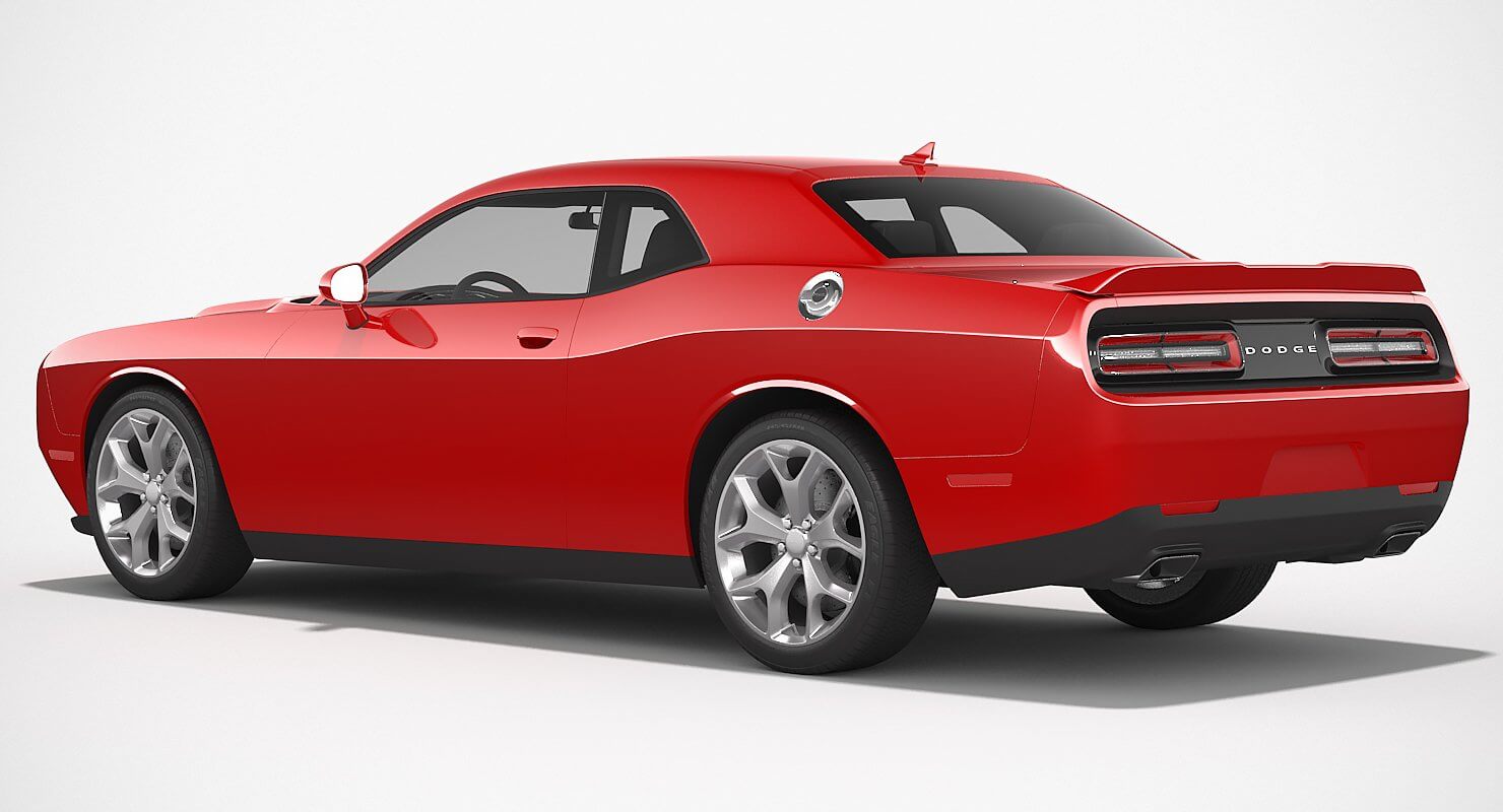 Dodge Challenger SXT Plus 2015 - 3D Model by 3dacuvision