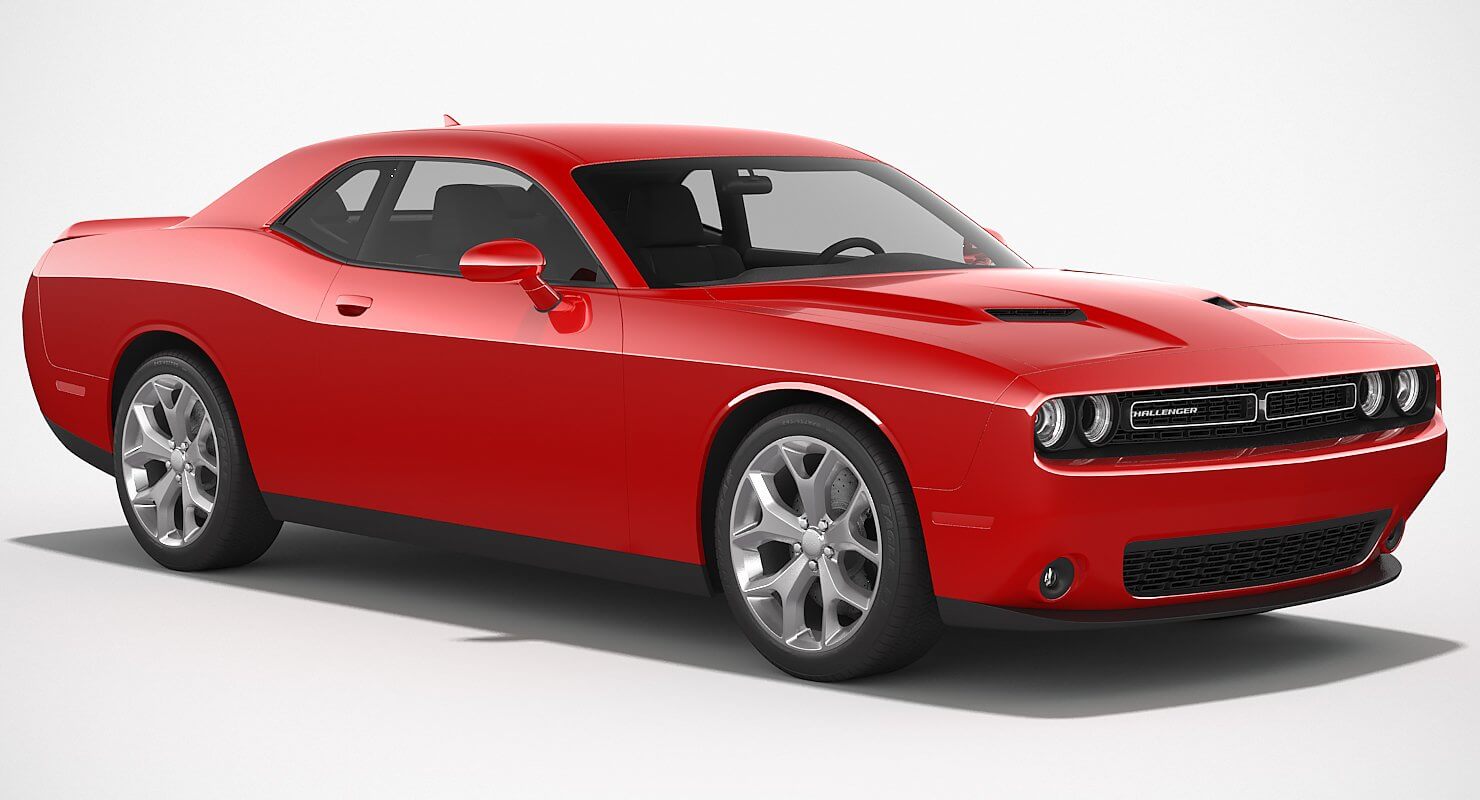 Dodge Challenger SXT Plus 2015 - 3D Model by 3dacuvision