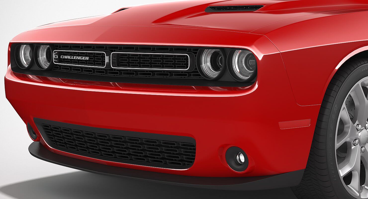 Dodge Challenger SXT Plus 2015 - 3D Model by 3dacuvision