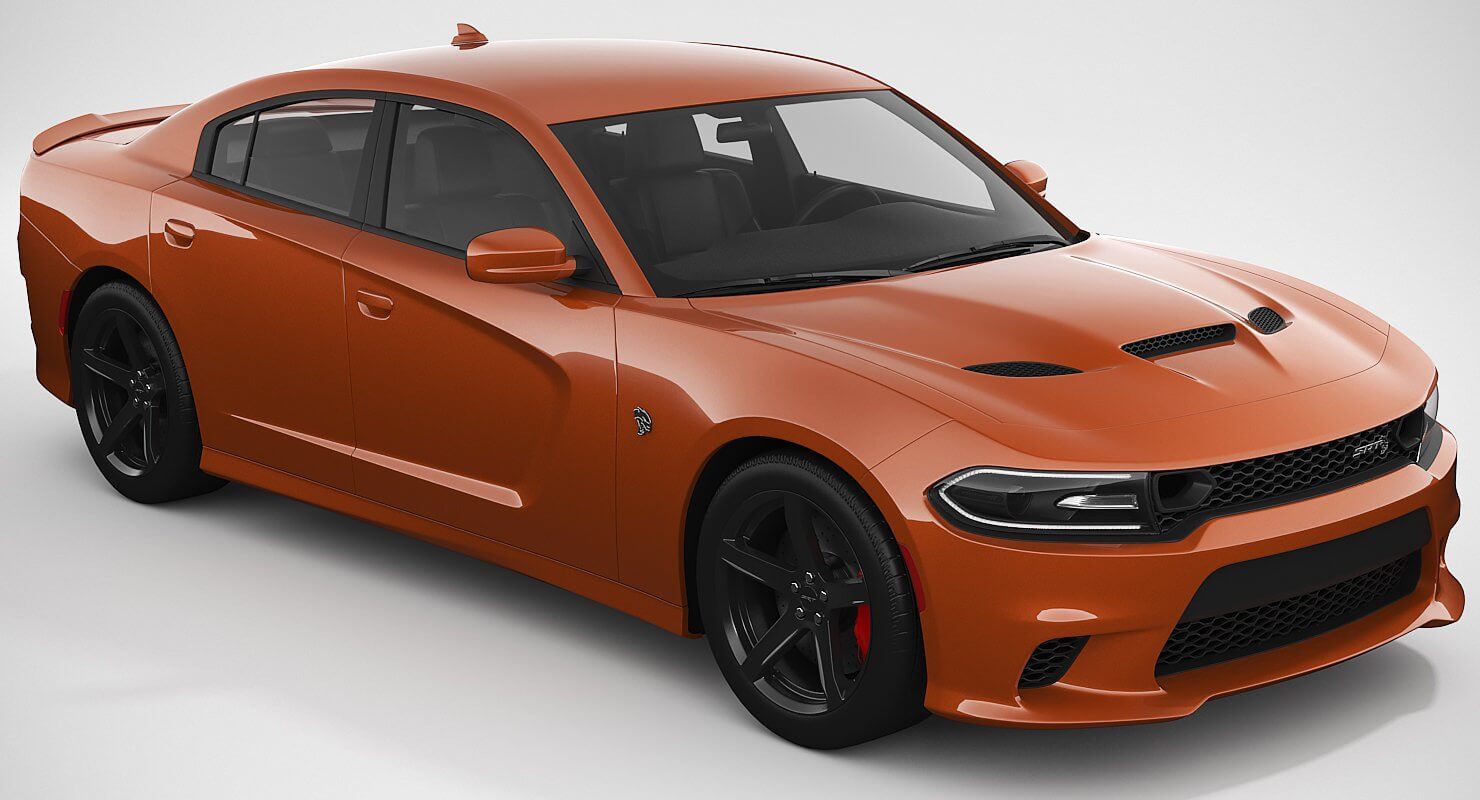 Dodge Charger Hellcat 2019 - 3D Model by 3dacuvision
