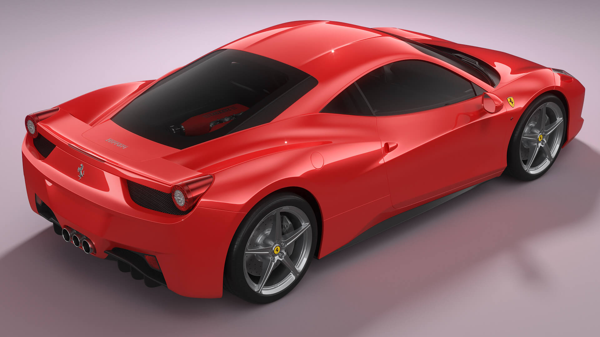 Ferrari 458 Italia - 3D Model by 3dacuvision