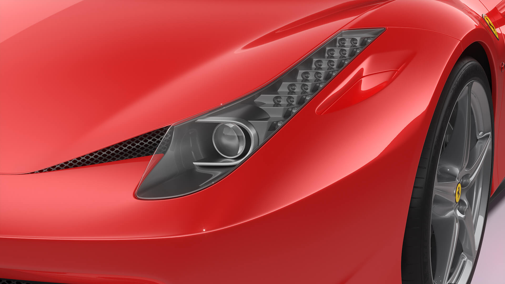 Ferrari 458 Italia - 3D Model by 3dacuvision
