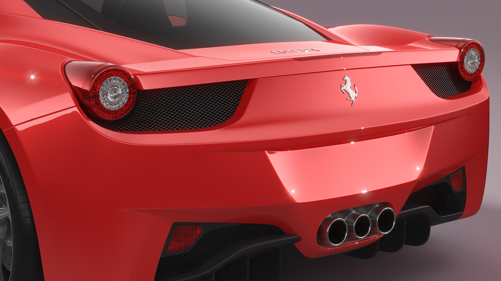 Ferrari 458 Italia - 3D Model by 3dacuvision