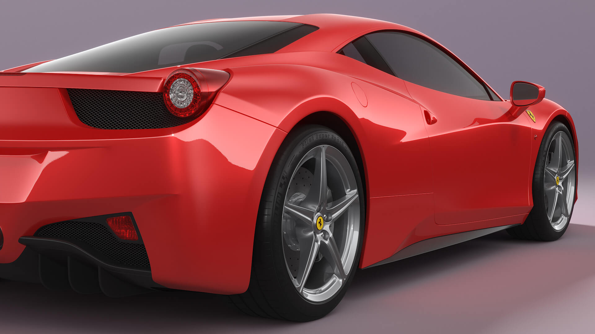 Ferrari 458 Italia - 3D Model by 3dacuvision