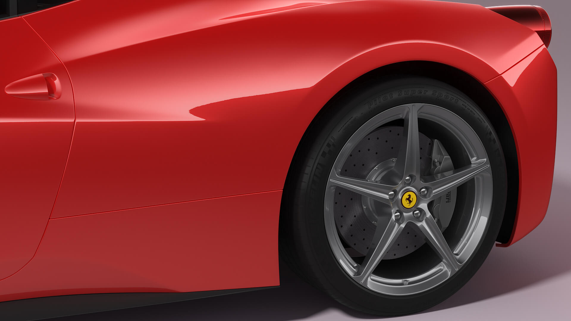 Ferrari 458 Italia - 3D Model by 3dacuvision