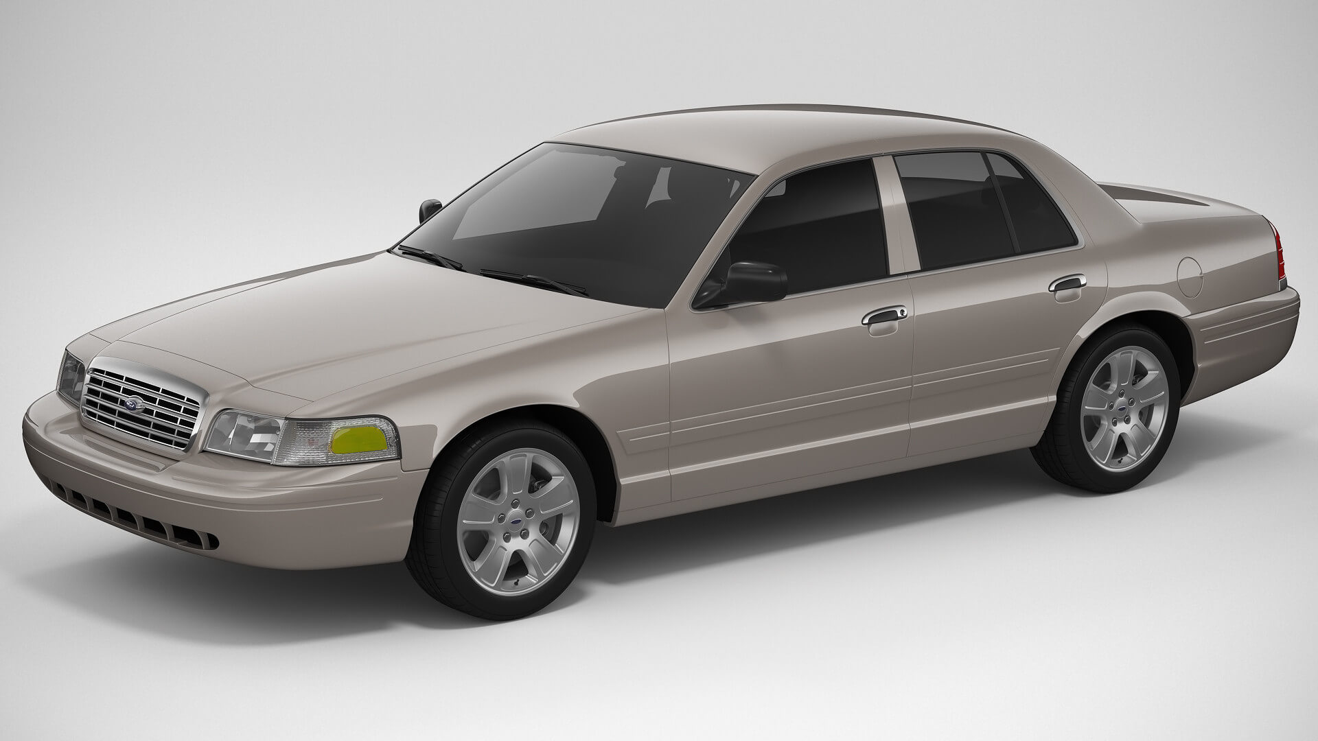 Ford Crown Victoria - 3D Model by 3dacuvision