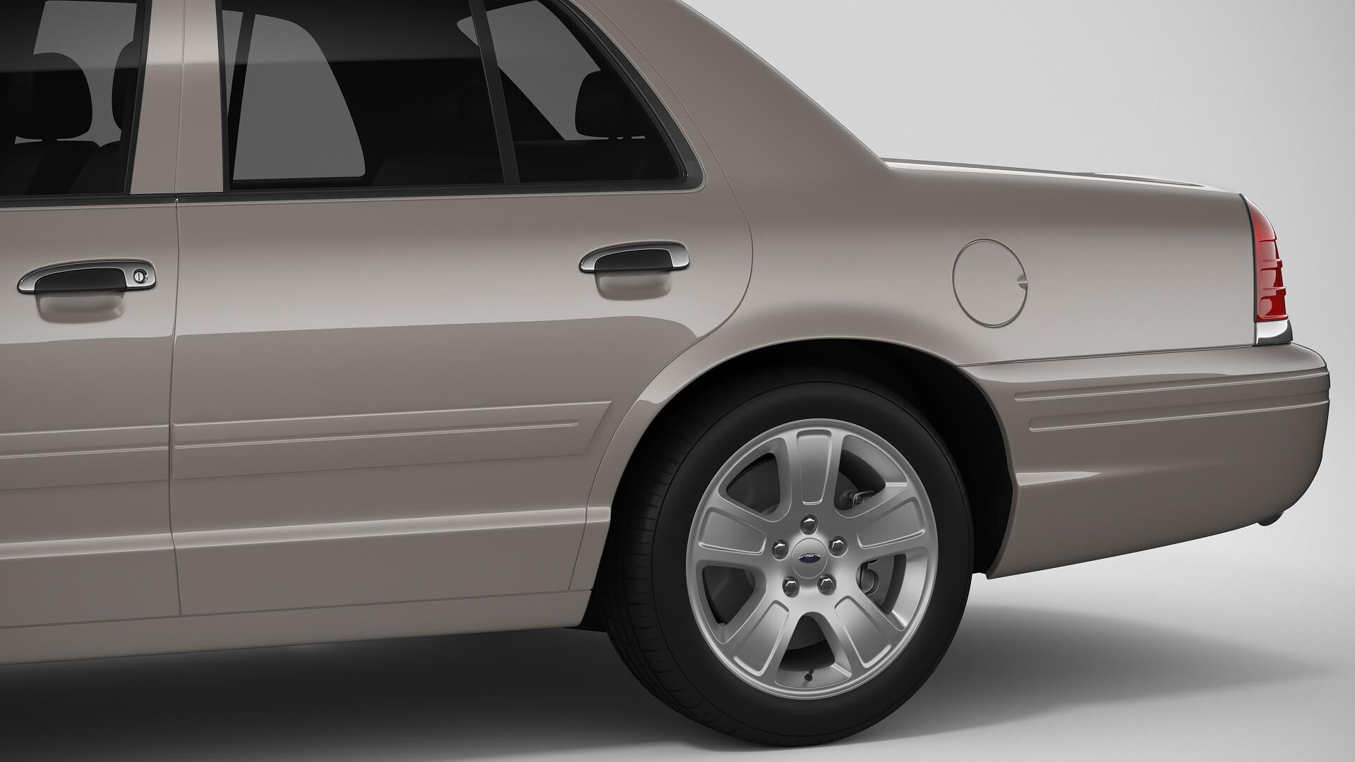 Ford Crown Victoria - 3D Model by 3dacuvision