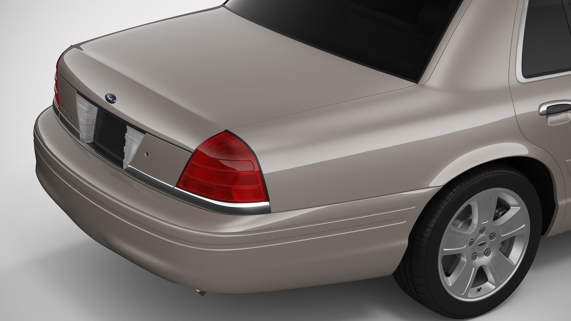 Ford Crown Victoria - 3D Model by 3dacuvision
