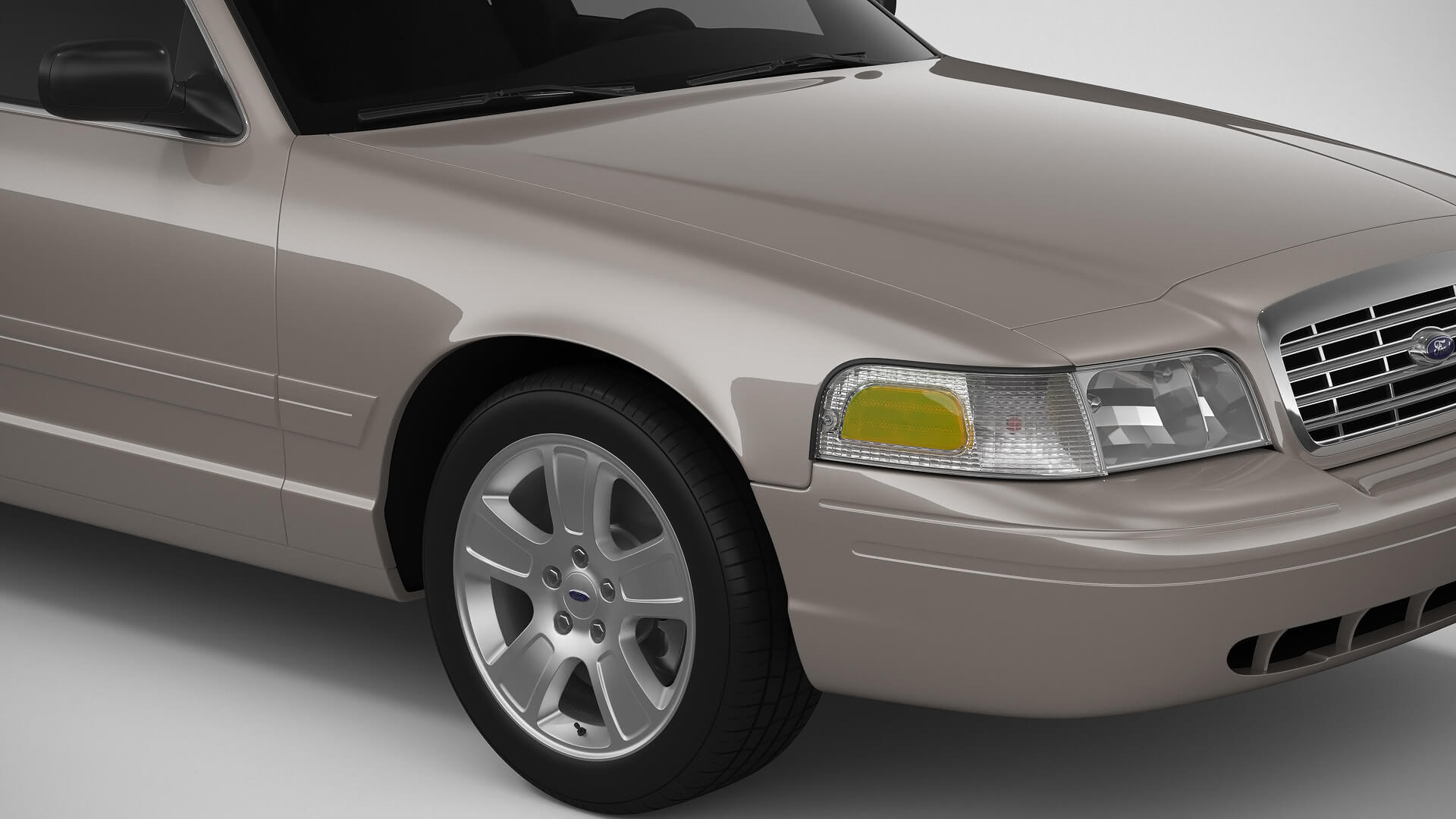 Ford Crown Victoria - 3D Model by 3dacuvision