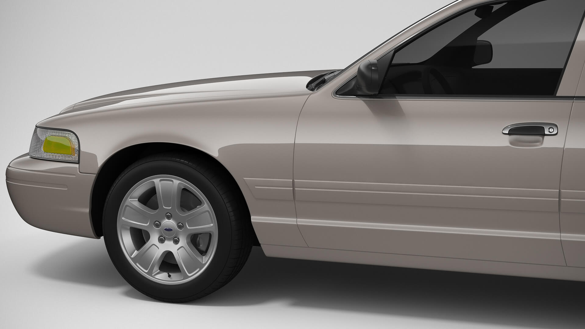 Ford Crown Victoria - 3D Model by 3dacuvision