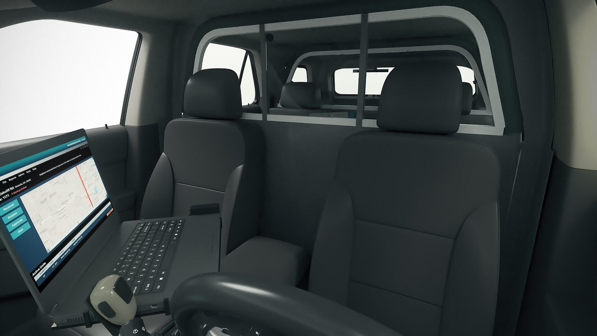 Ford Explorer 2019 Police - 3D Model by 3dacuvision