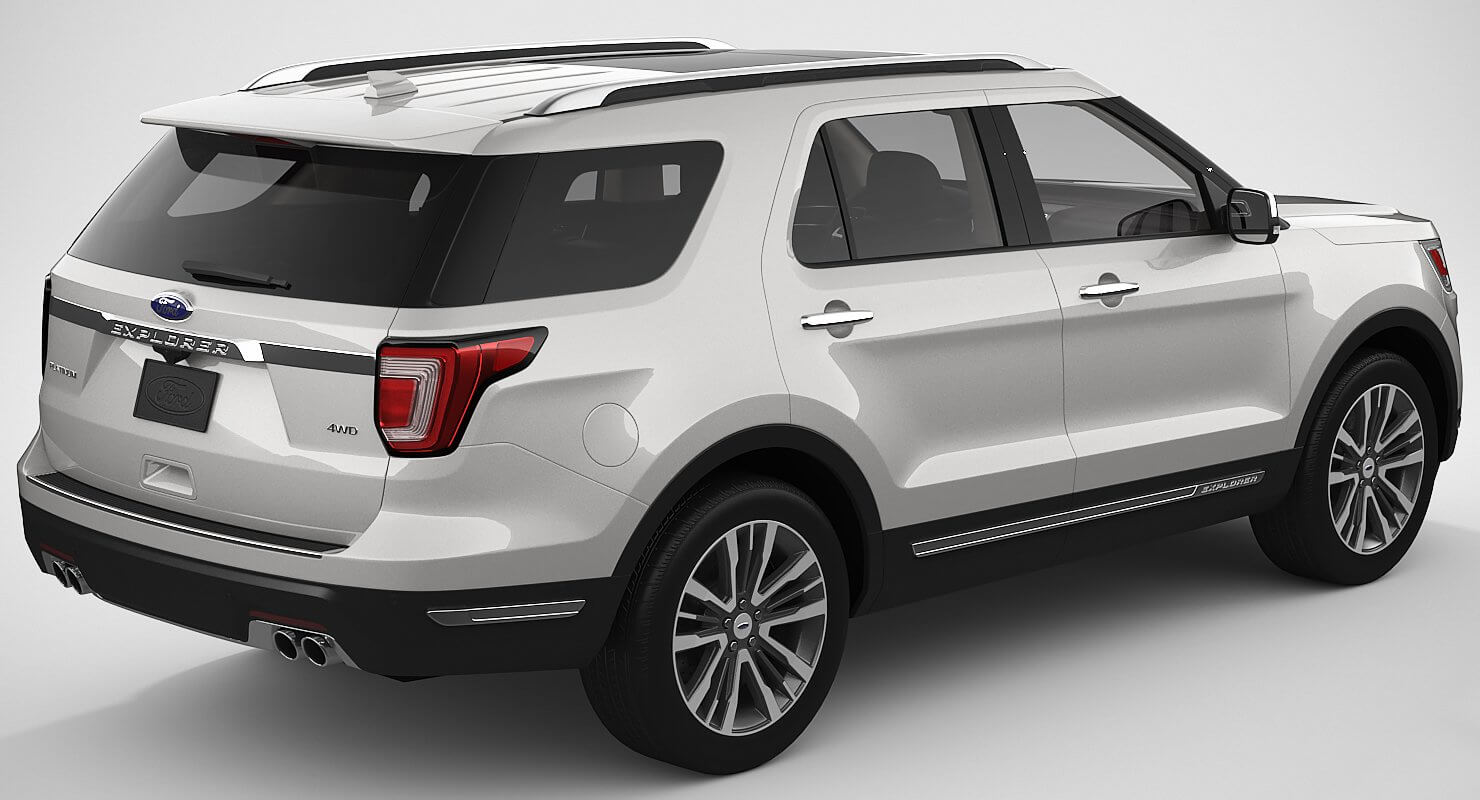 Ford Explorer 2019 - 3D Model by 3dacuvision