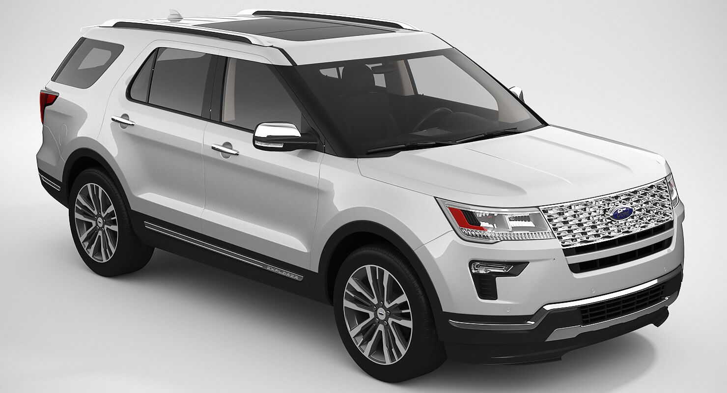 Ford Explorer 2019 - 3D Model by 3dacuvision