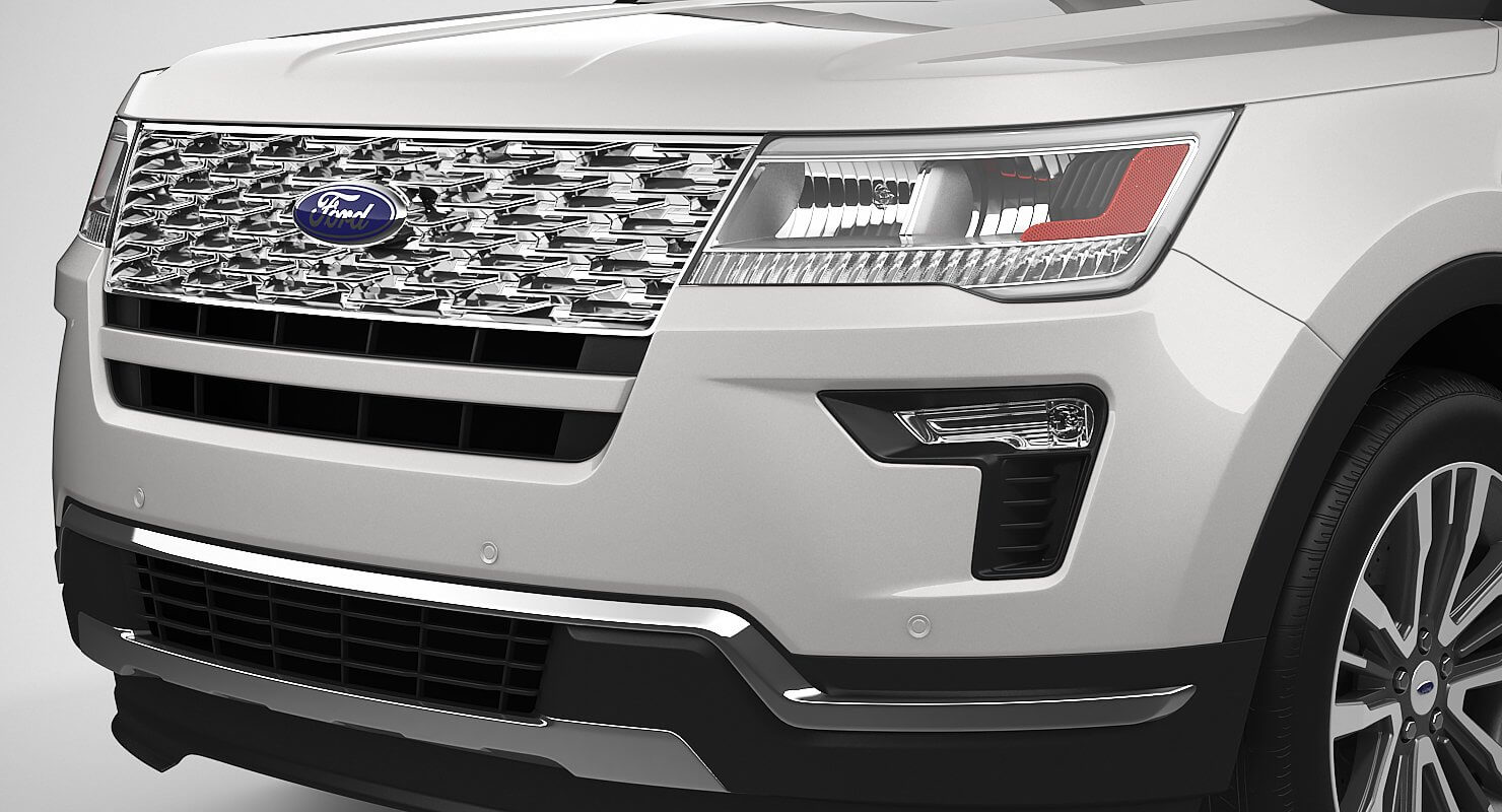 Ford Explorer 2019 - 3D Model by 3dacuvision