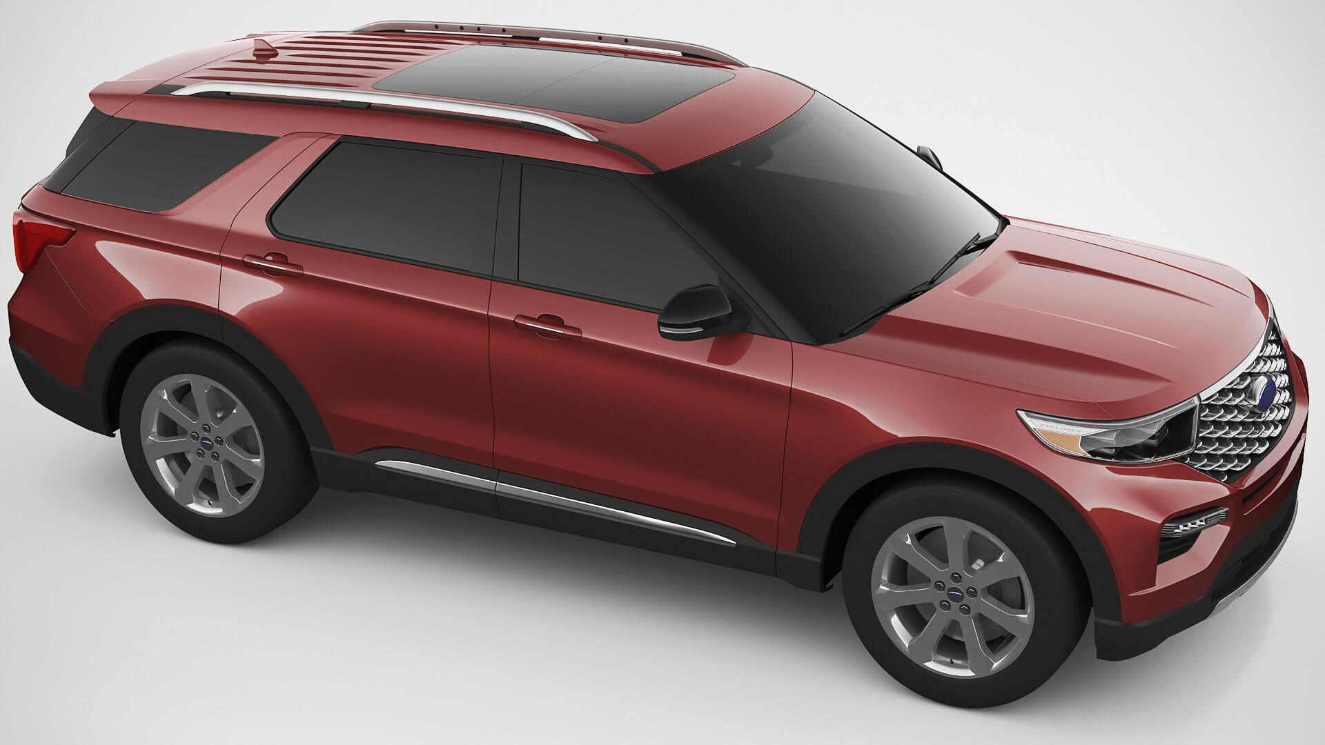 Ford Explorer 2020 - 3D Model by 3dacuvision