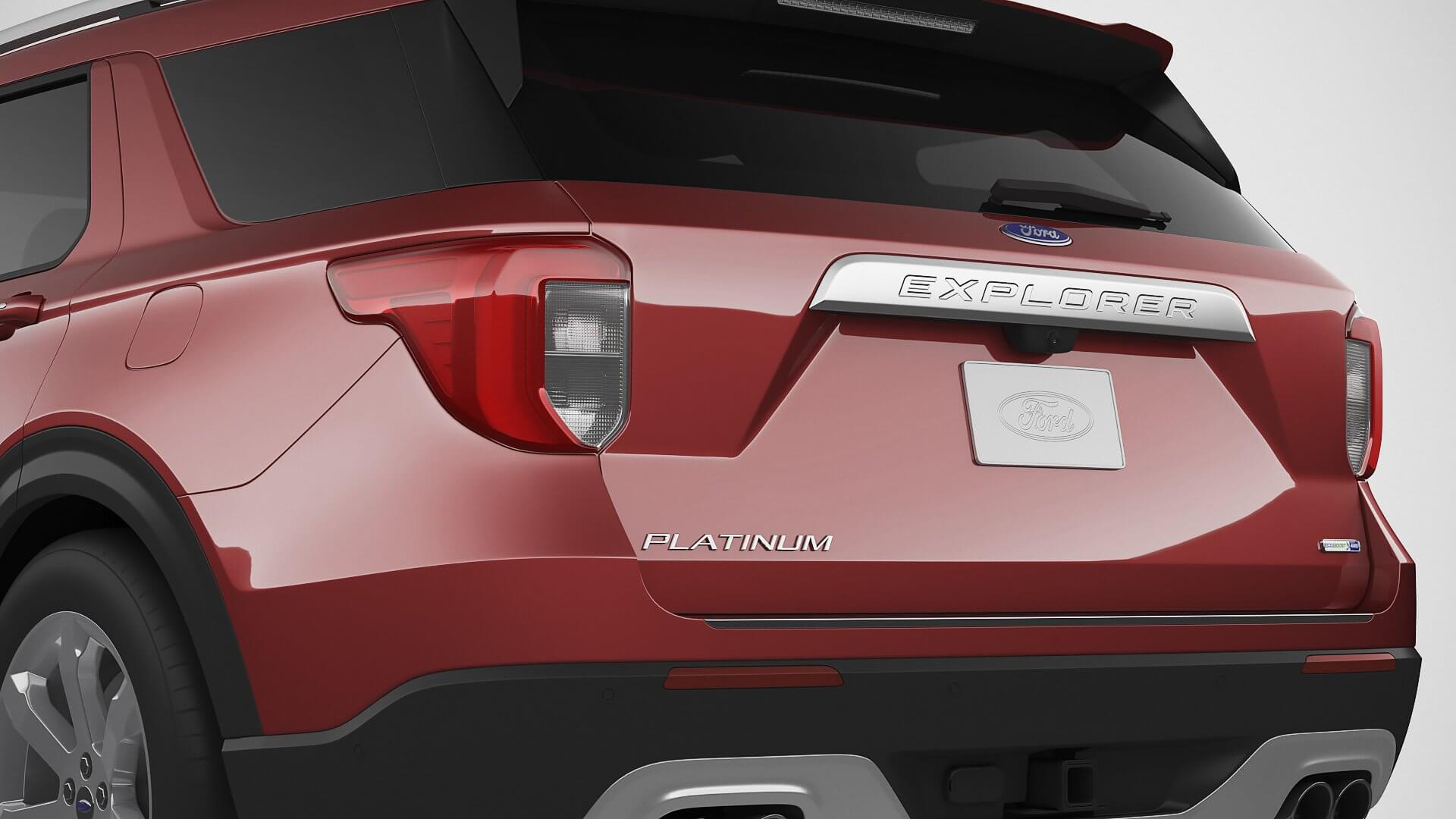 Ford Explorer 2020 - 3D Model by 3dacuvision