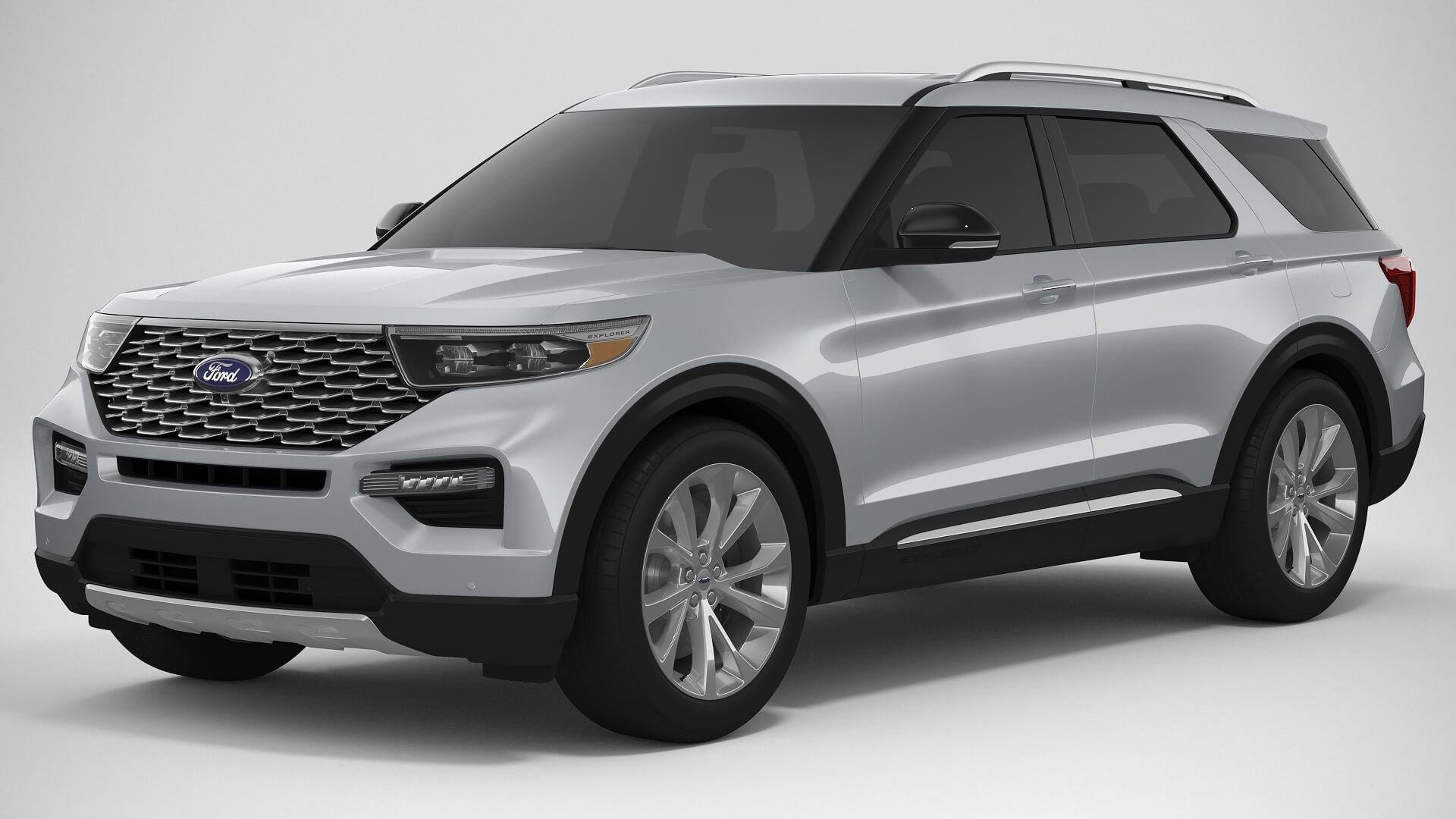 Ford Explorer 2023 Platinum - 3D Model by 3dacuvision