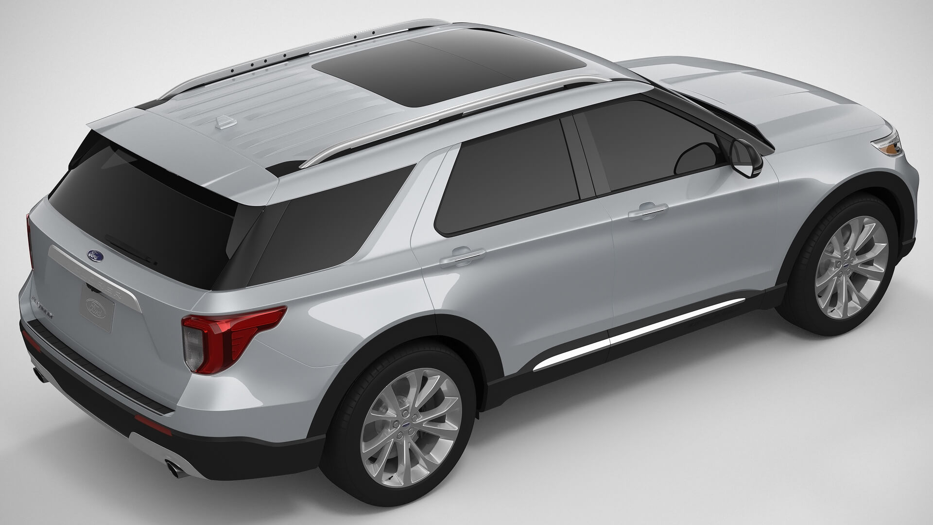 Ford Explorer 2023 Platinum - 3D Model by 3dacuvision