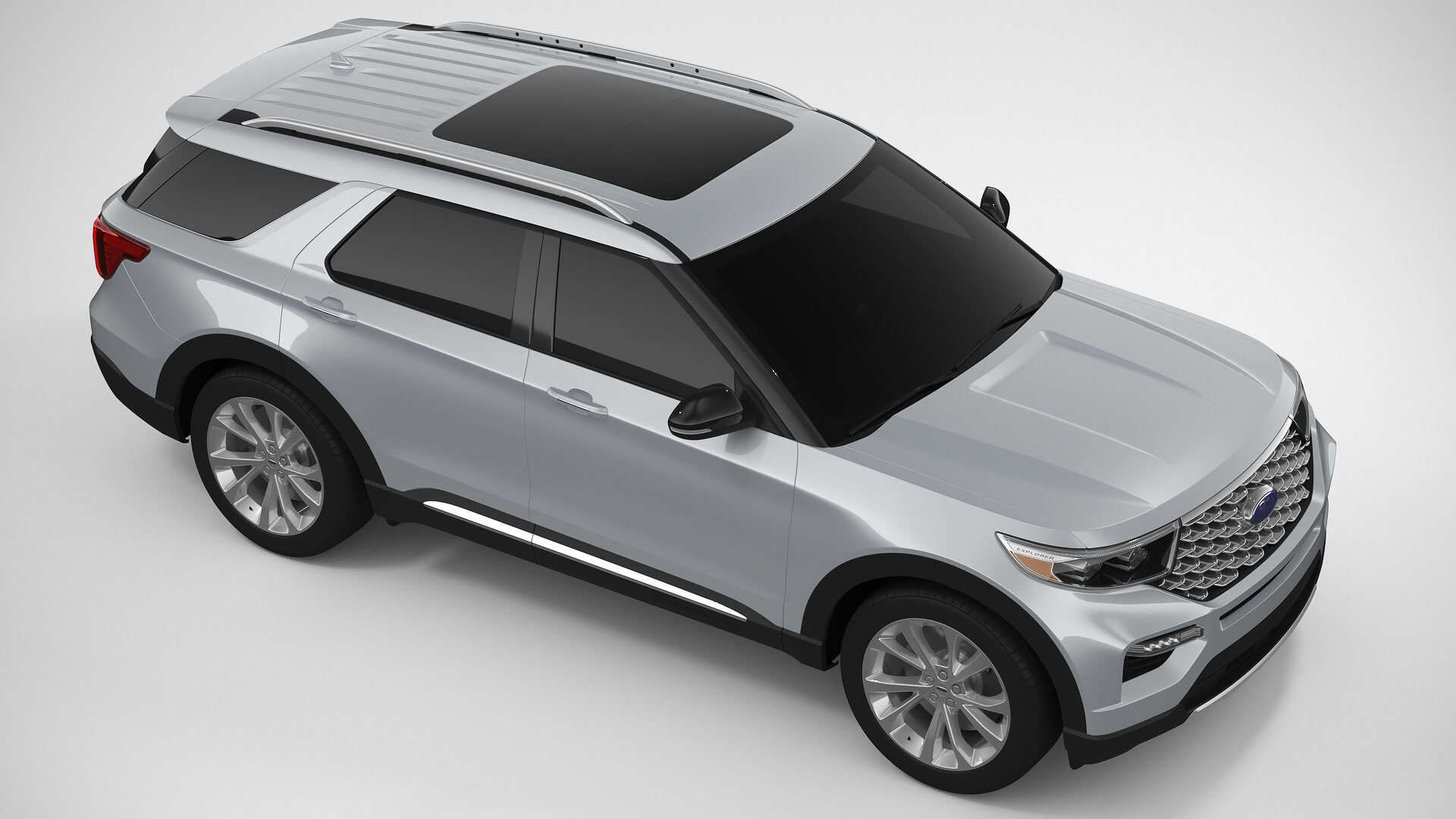 Ford Explorer 2023 Platinum - 3D Model by 3dacuvision